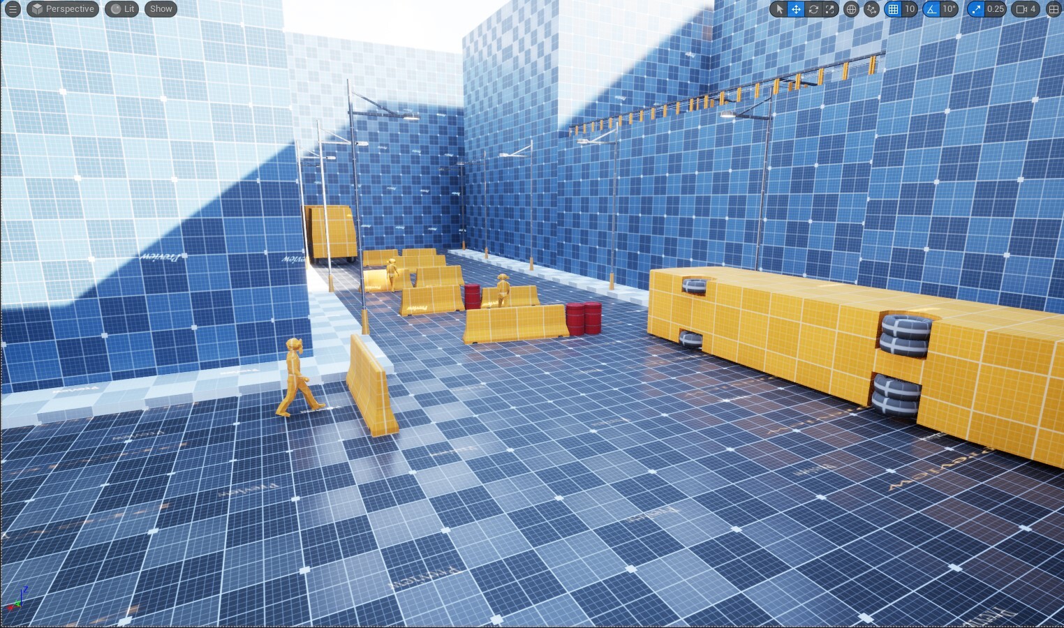 ArtStation - First Level Blockout