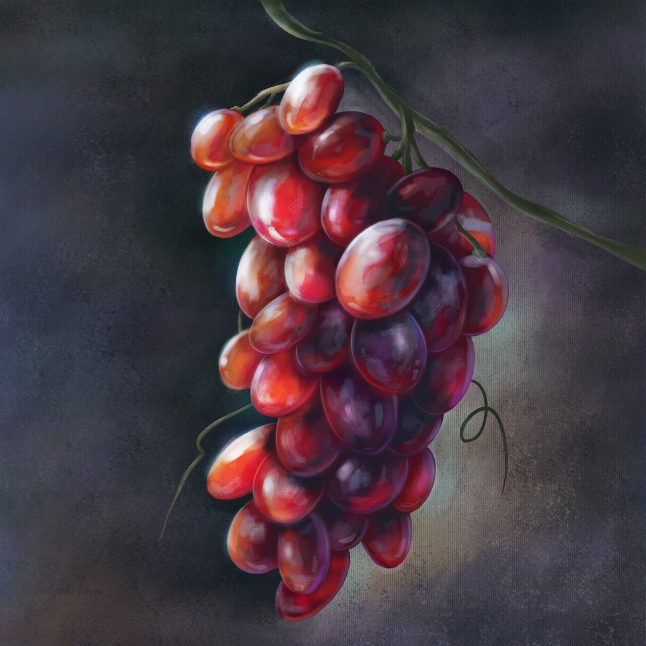 ArtStation - A bunch of grapes
