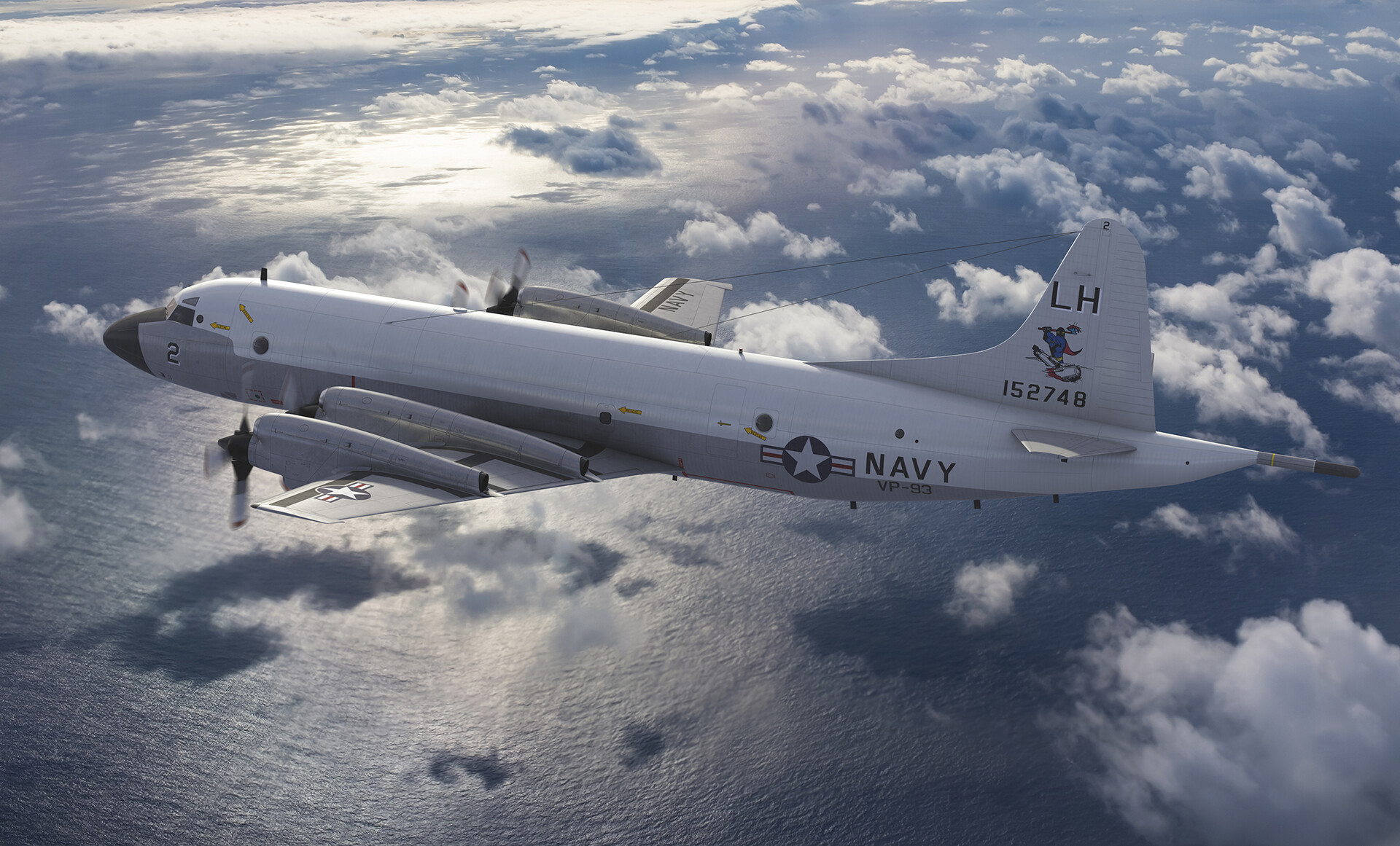 ArtStation - Lockheed P-3 Orion - VP-93 Executioners