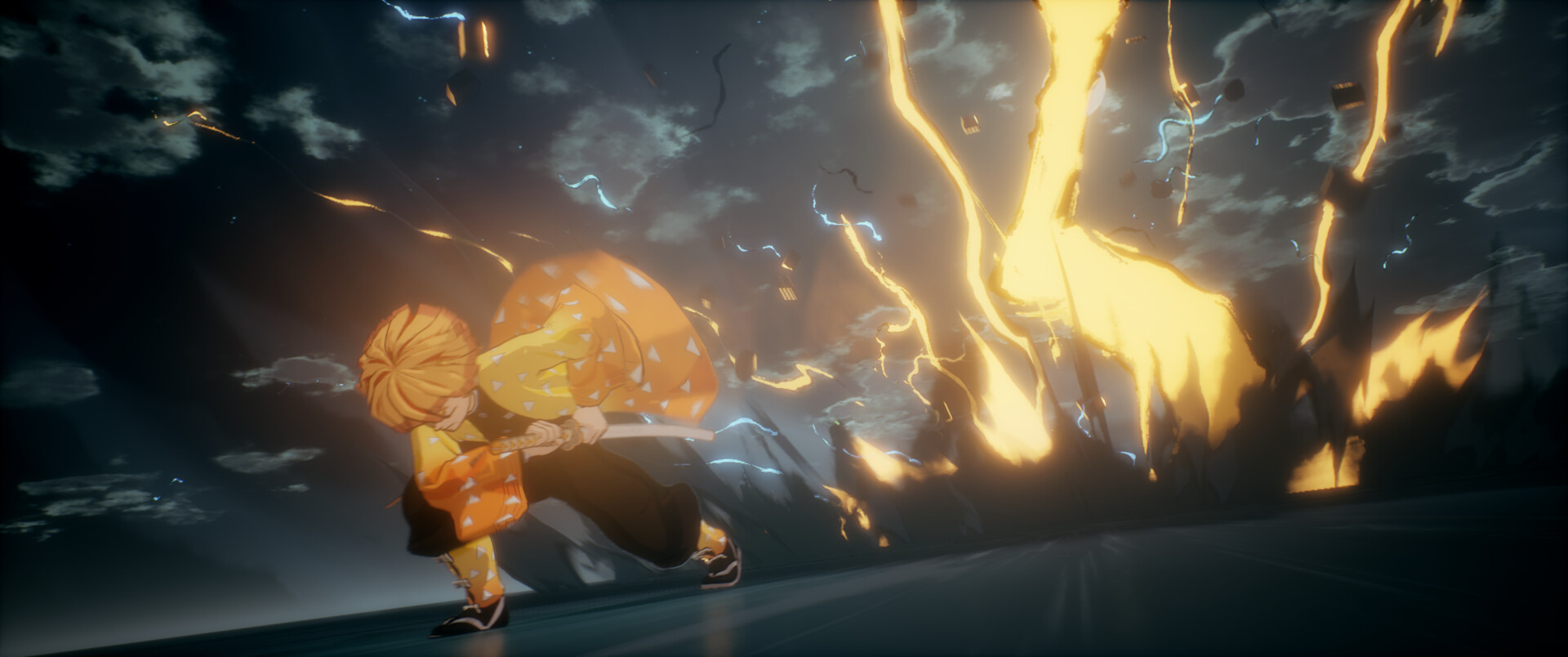 DDDDDD - Unreal_VFX_2023（鬼滅の刃_FanArt）