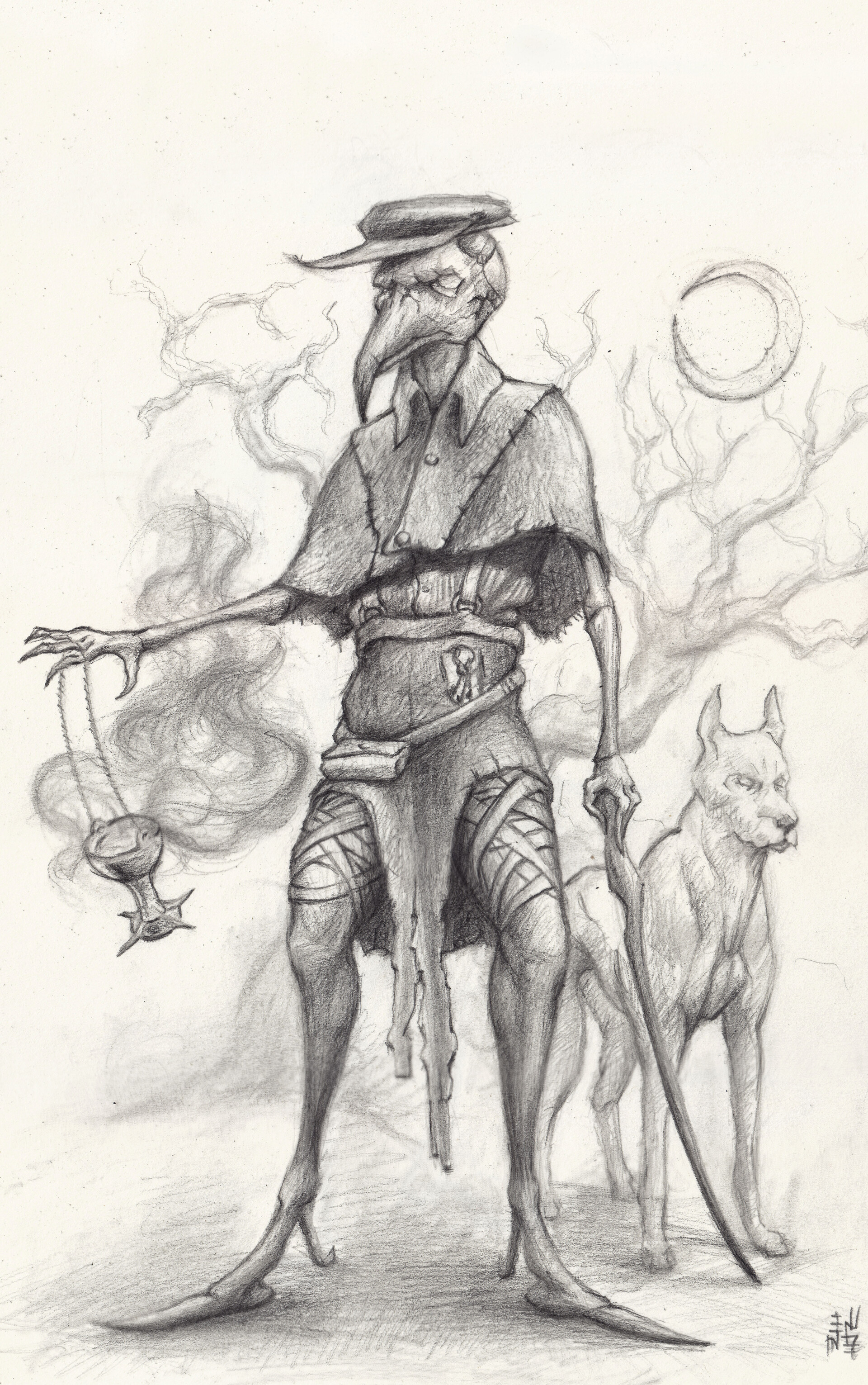 ArtStation - crow man