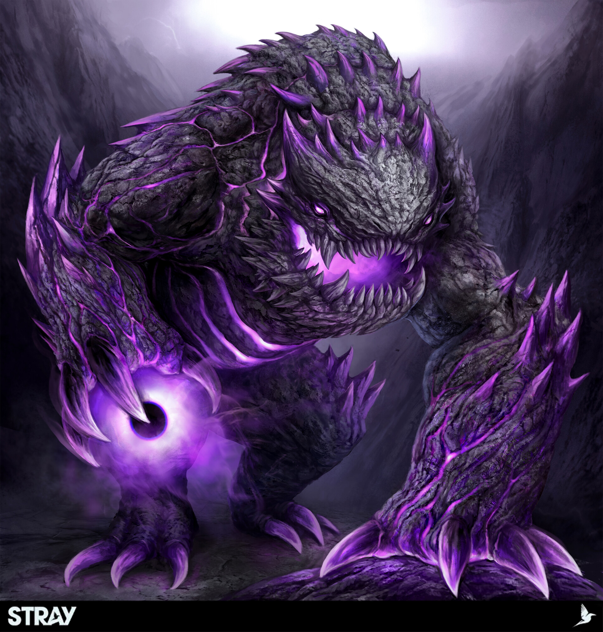 ArtStation - Plasma creature illustration