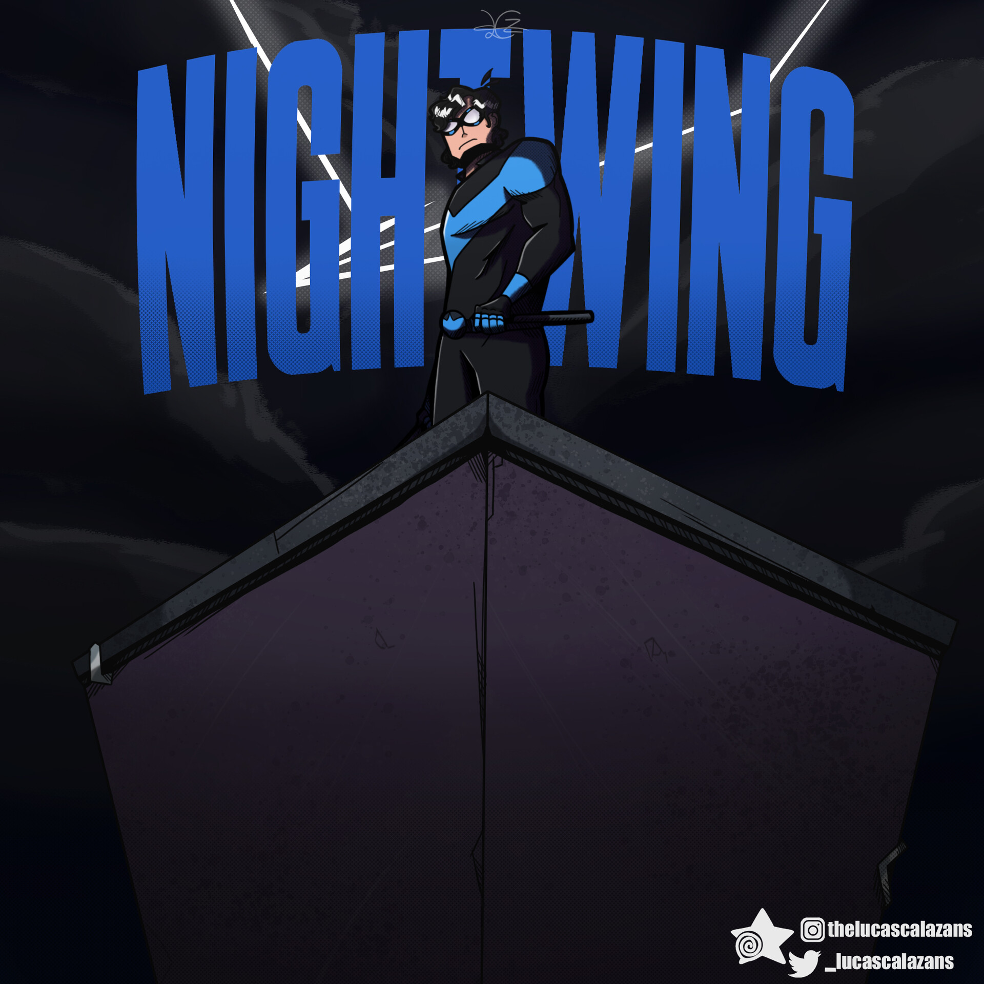 ArtStation - Nightwing fanart
