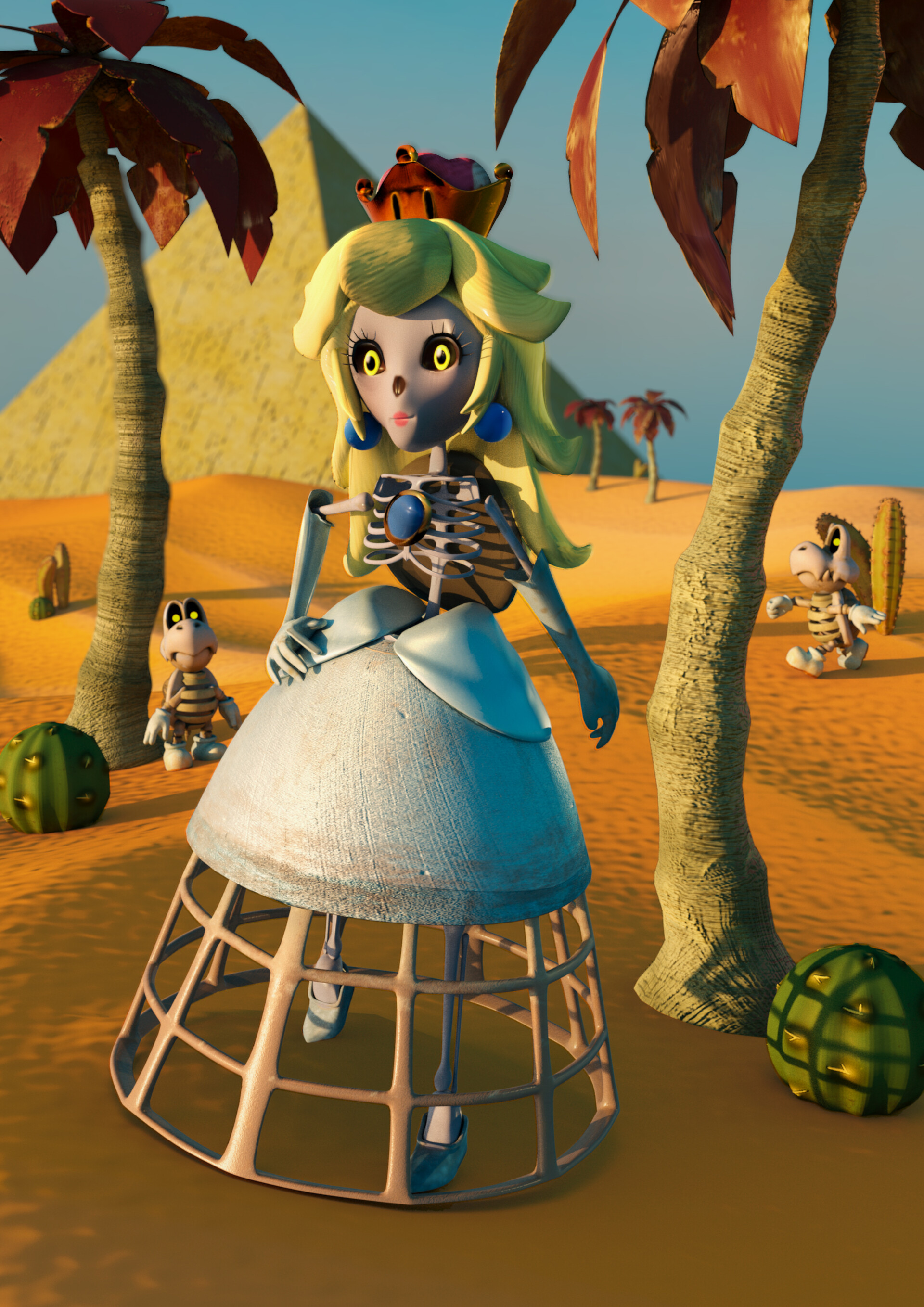 ArtStation - Dry Bonesette