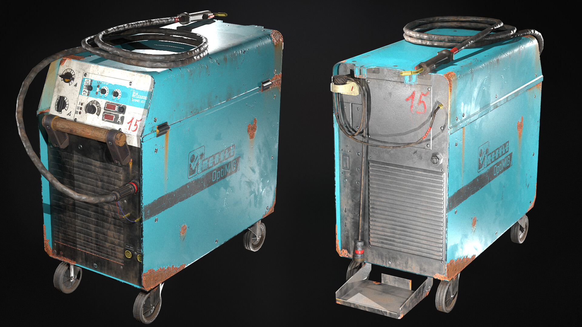 ArtStation - Welding machine Merkle OptiMIG 450