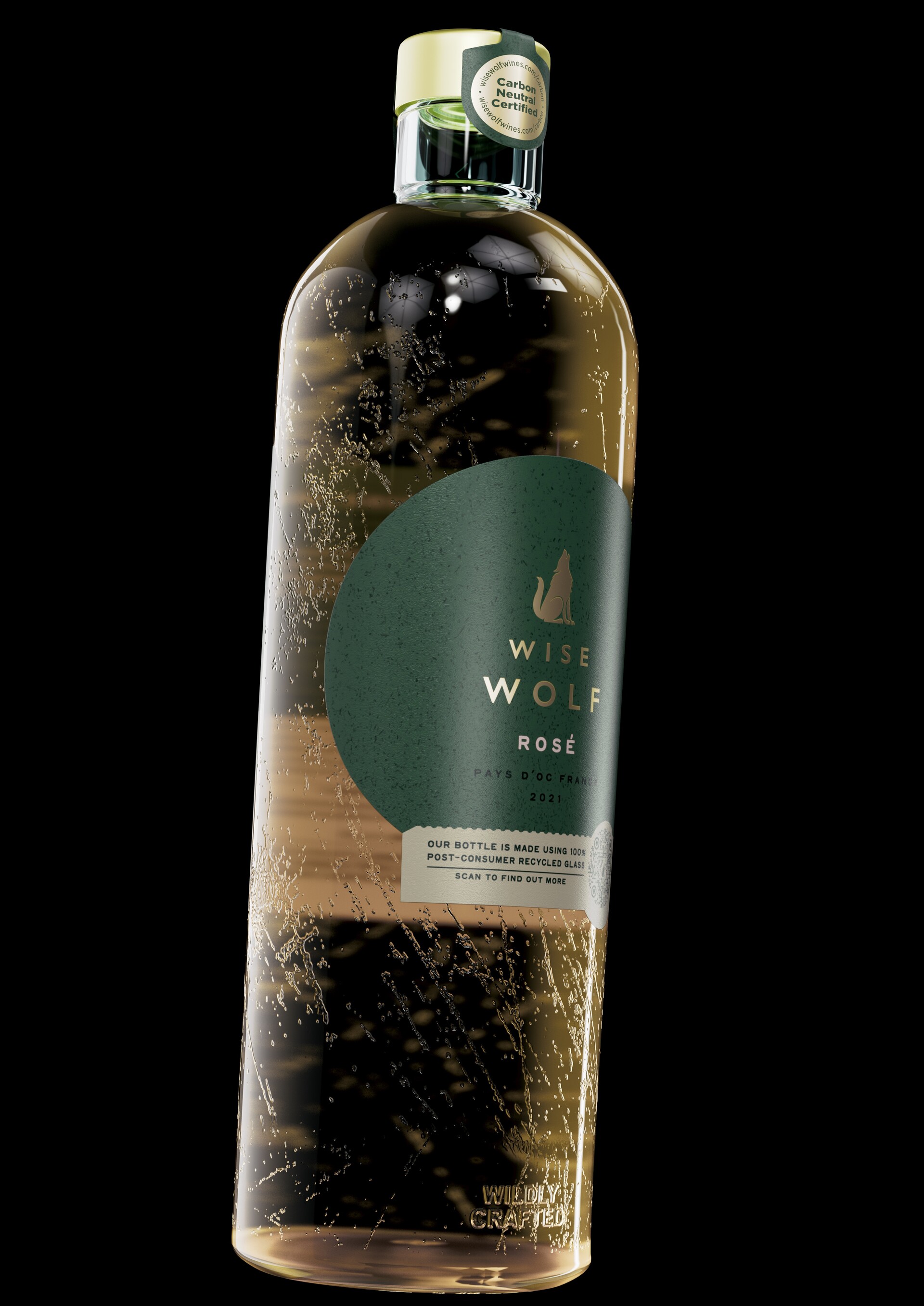 ArtStation - Wise Wolf Bottle