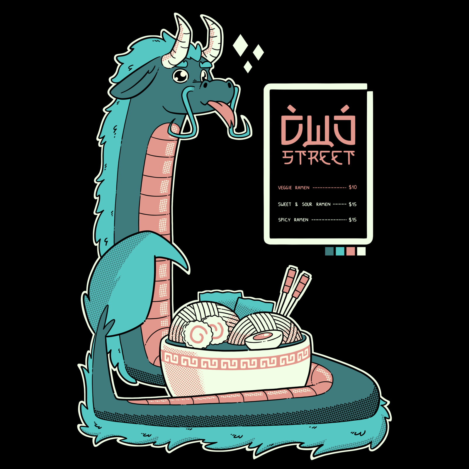 Alvaro Huerta - The dragons from OwO street