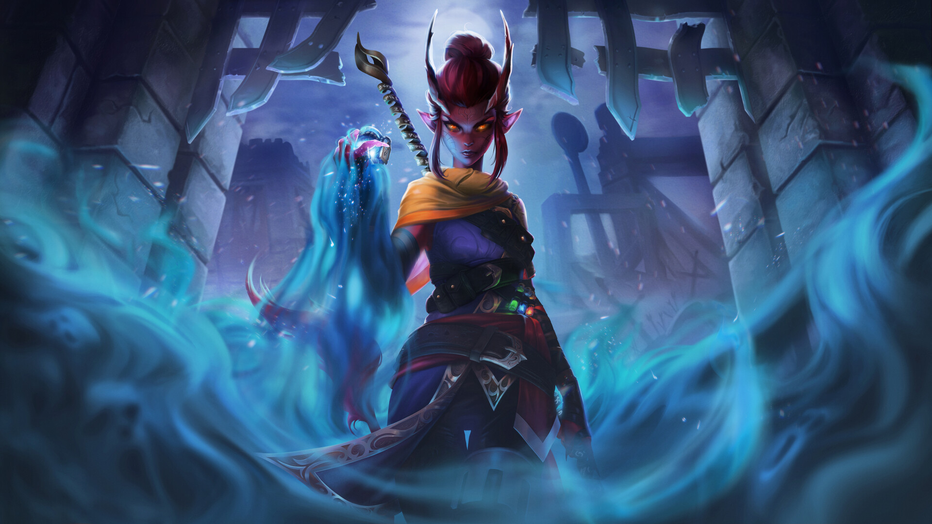 ArtStation - Lillith takes over a castle