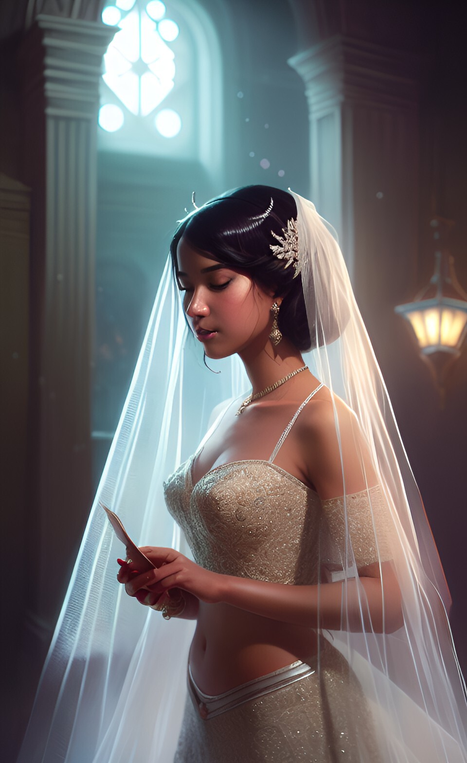 ArtStation - Neuralnetwork: Bride