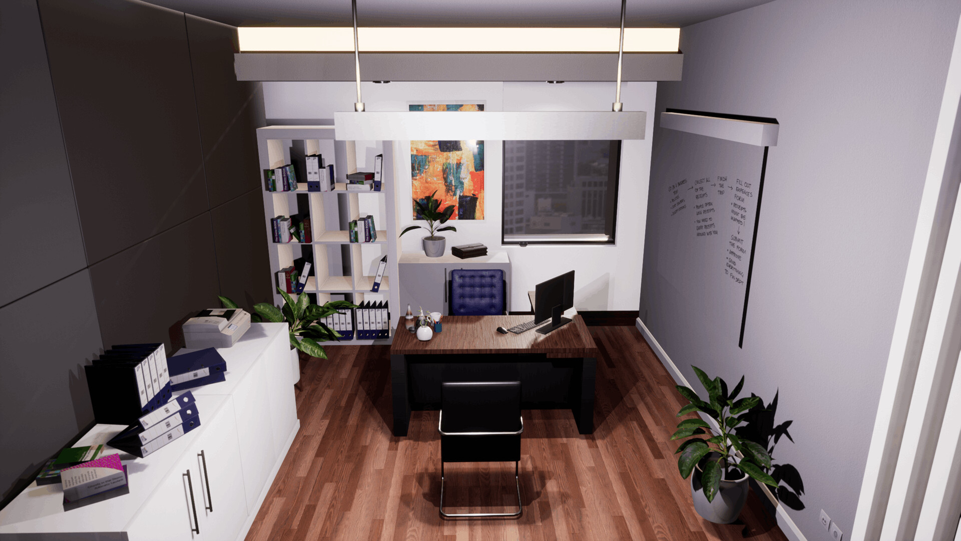 ArtStation - Office Environment III (VR)
