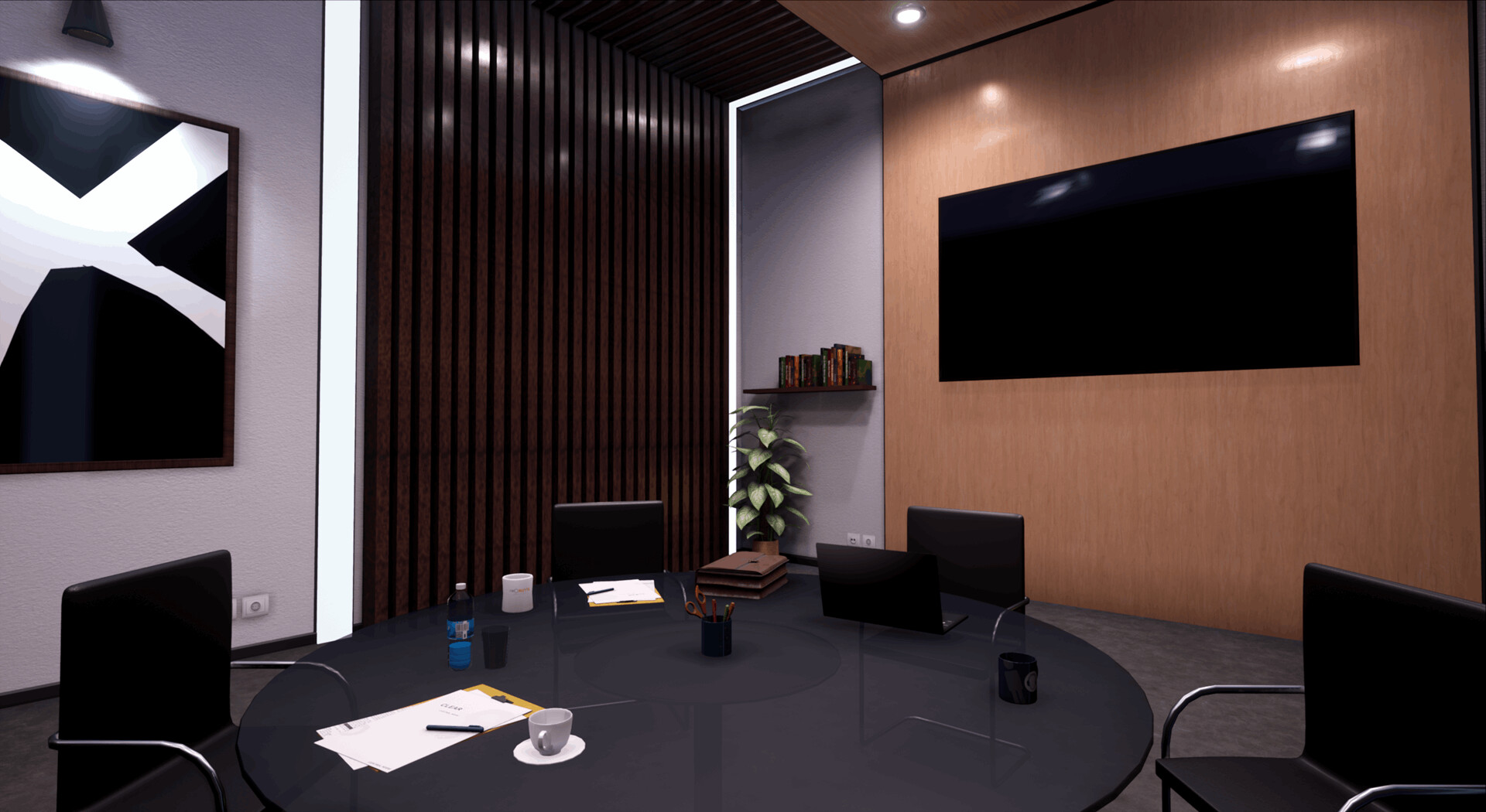 ArtStation - Office Environment IV (VR)