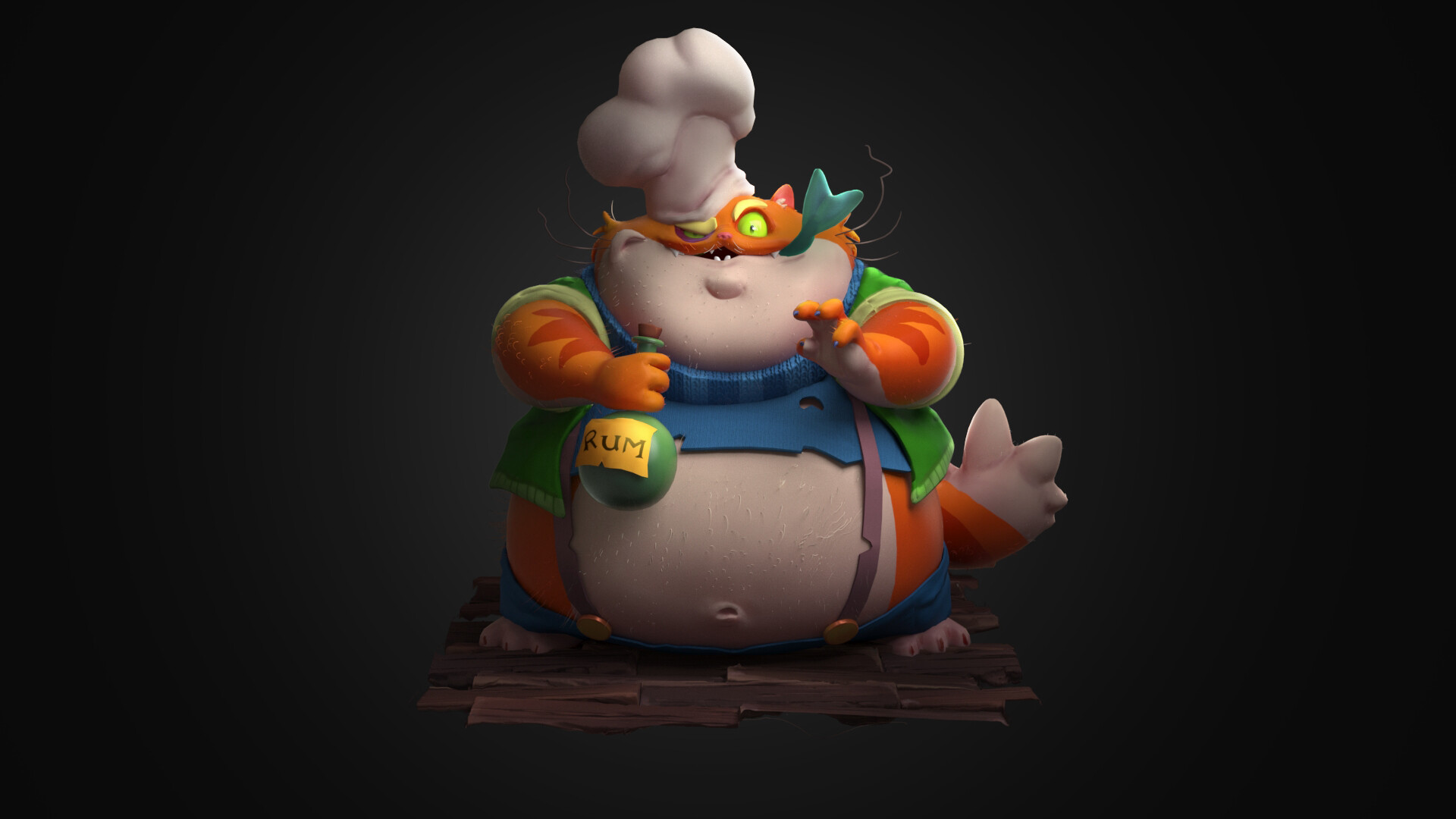 ArtStation - Fat Cat