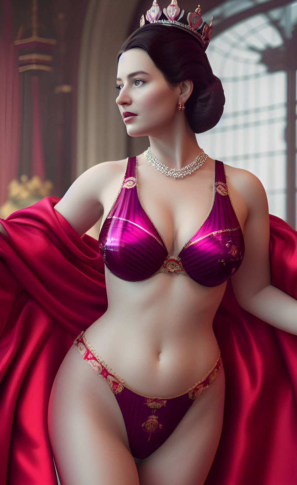 ArtStation - Neuralnetwork: English Queens