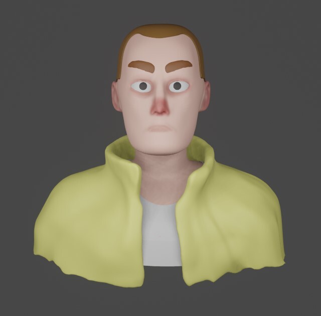 ArtStation - Stylized Character Bust