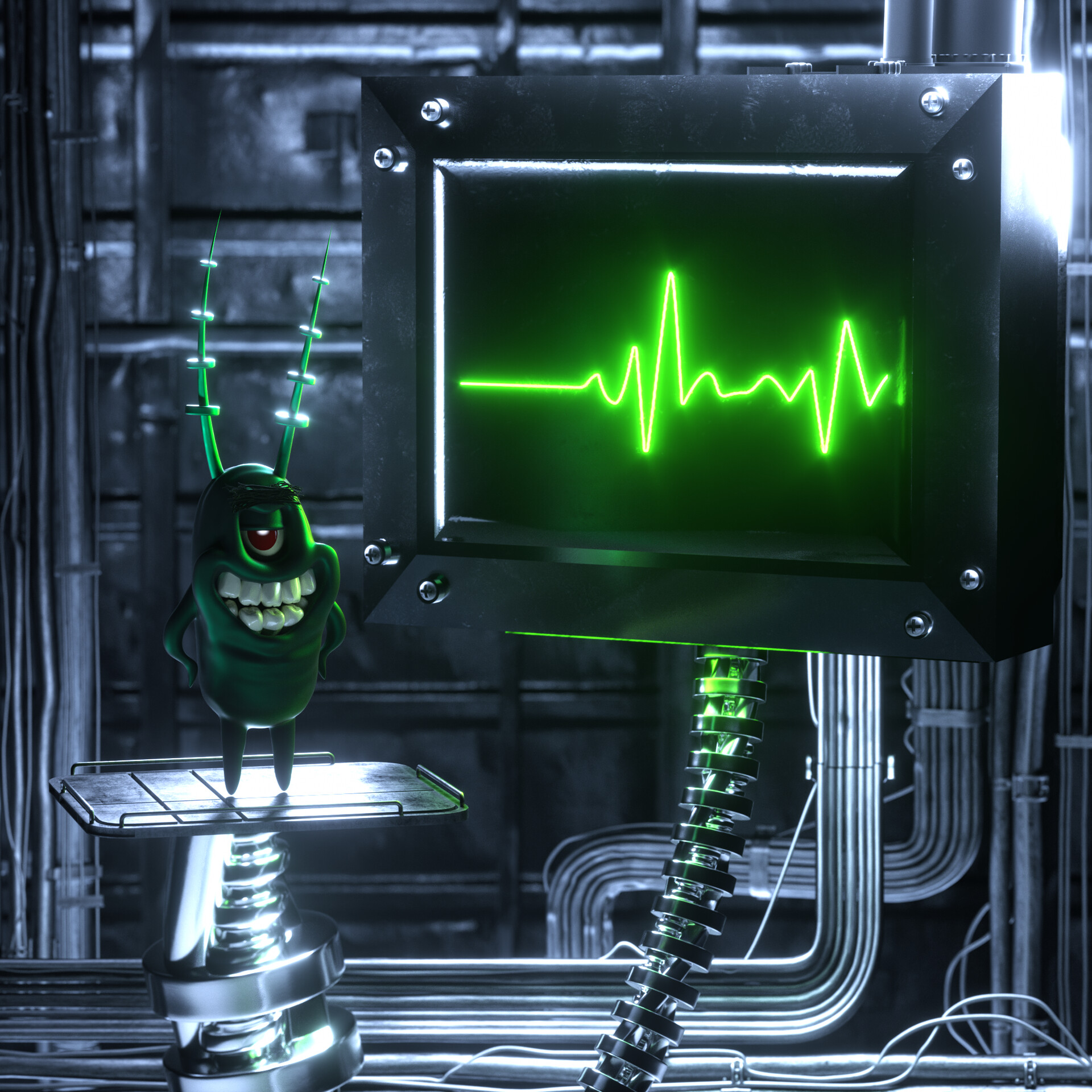 ArtStation - 'Plankton' Collaborative Fan Art