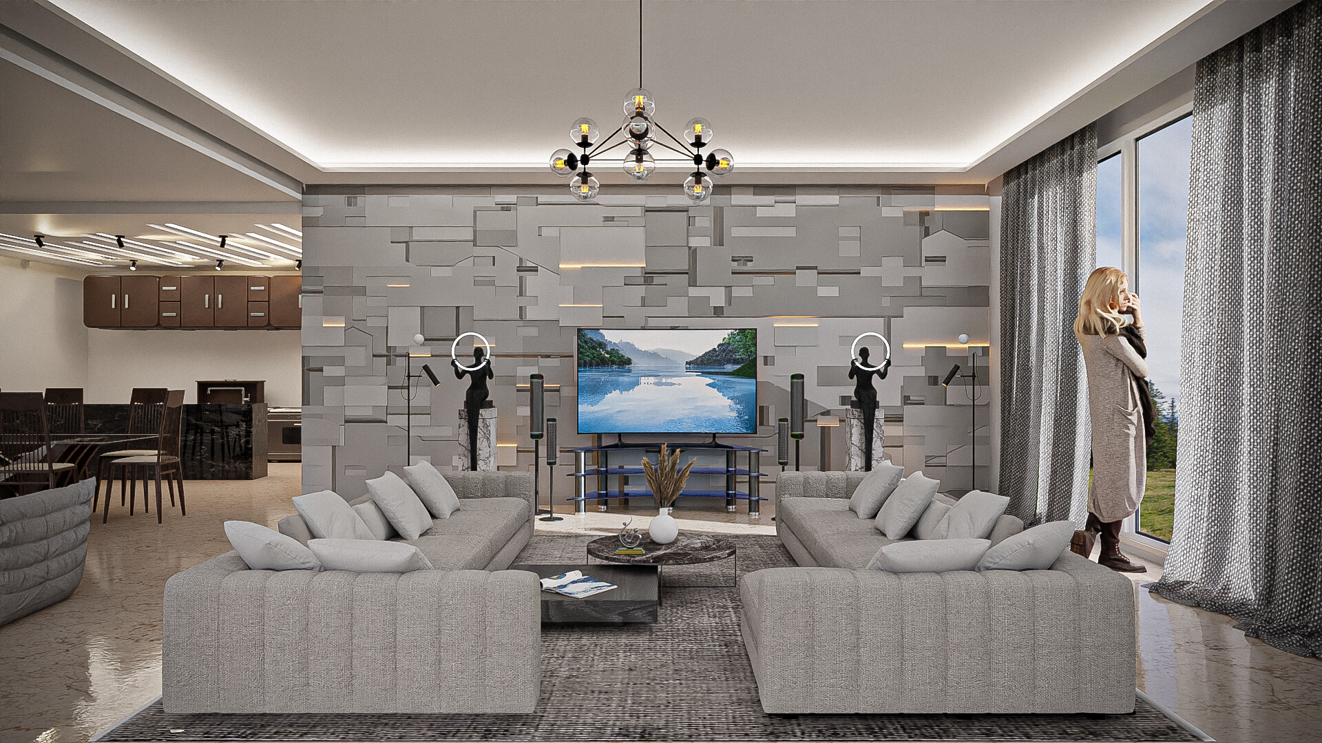 ArtStation - Architectural rendering (interior design)