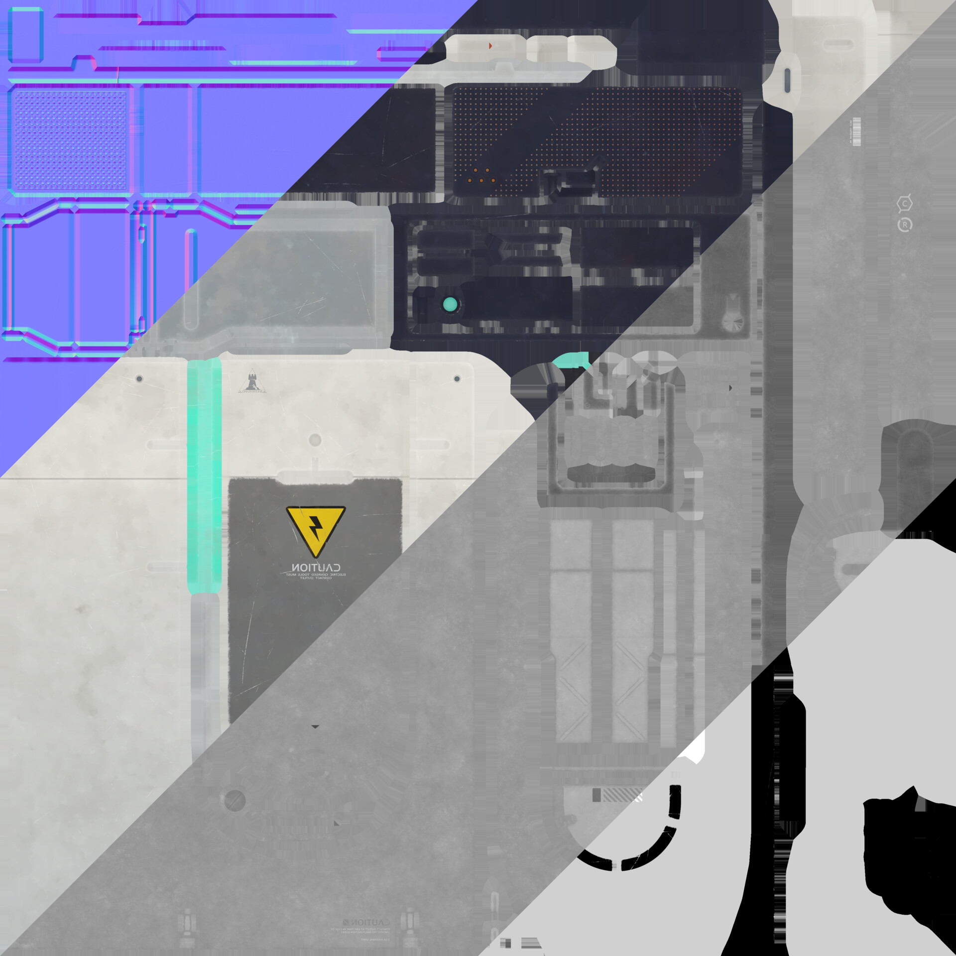 Harold Lee - Sci-Fi Server Rack