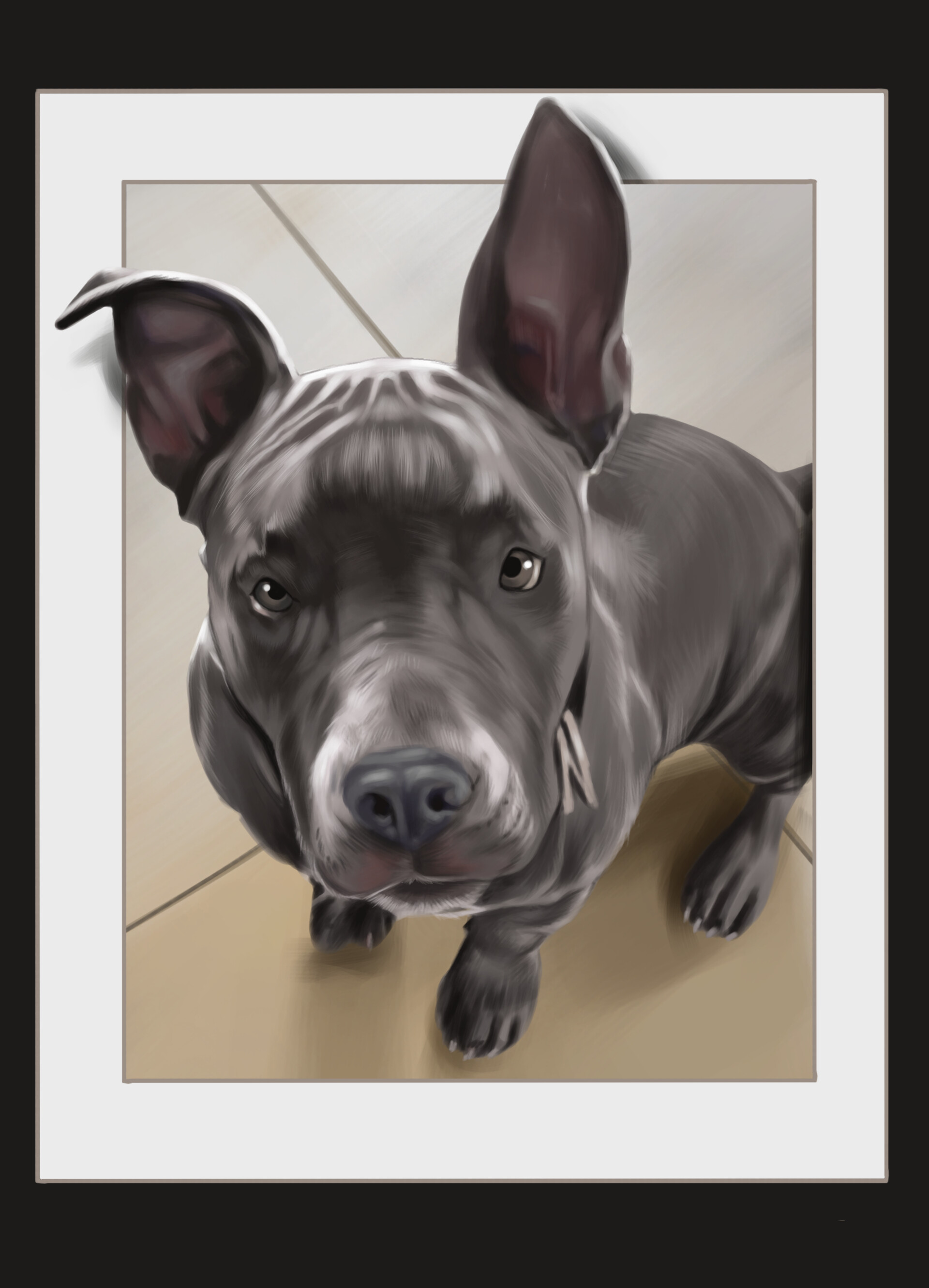 ArtStation - perrito sobresaliente