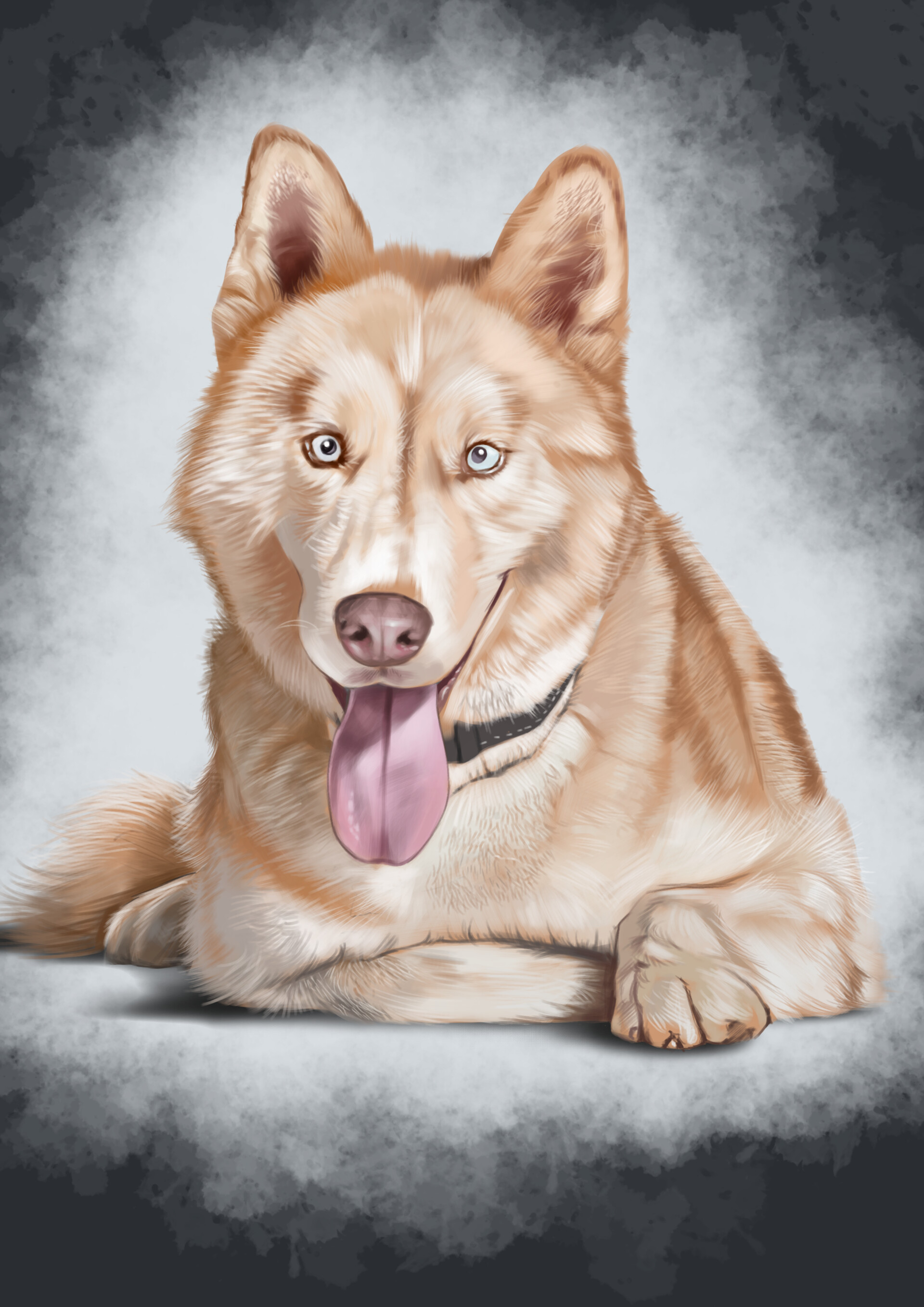 ArtStation - perro posero