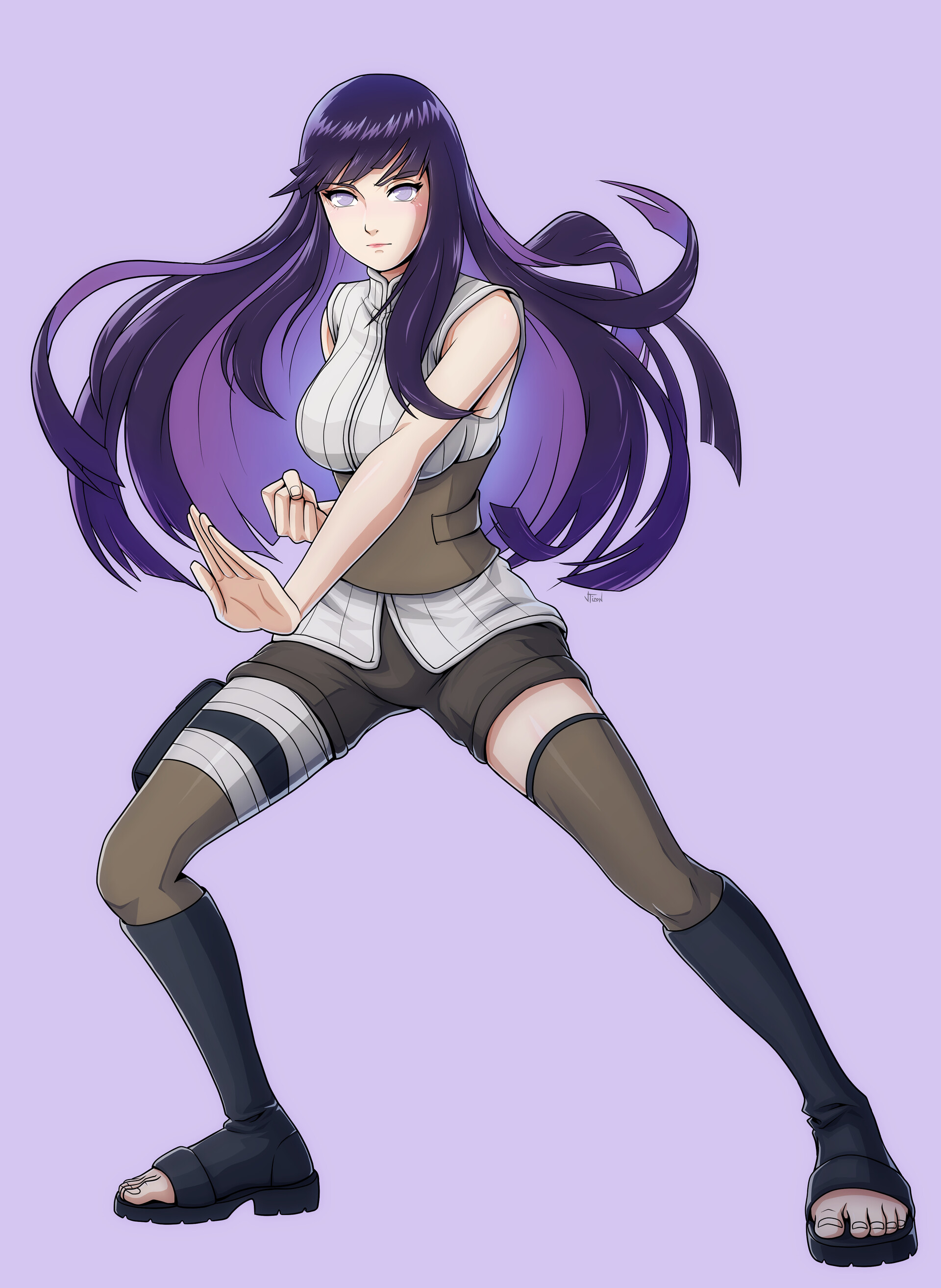Artstation Hinata Hyuga