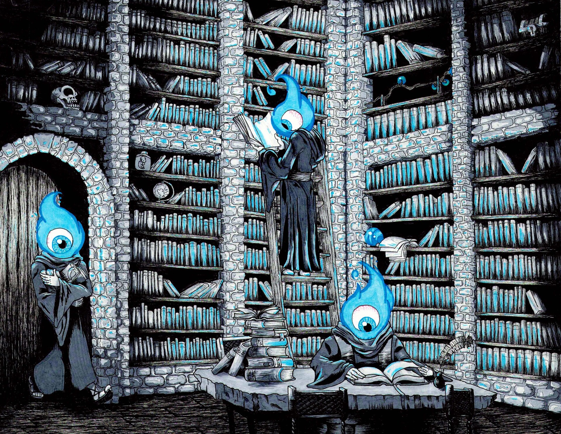 ArtStation - The Library