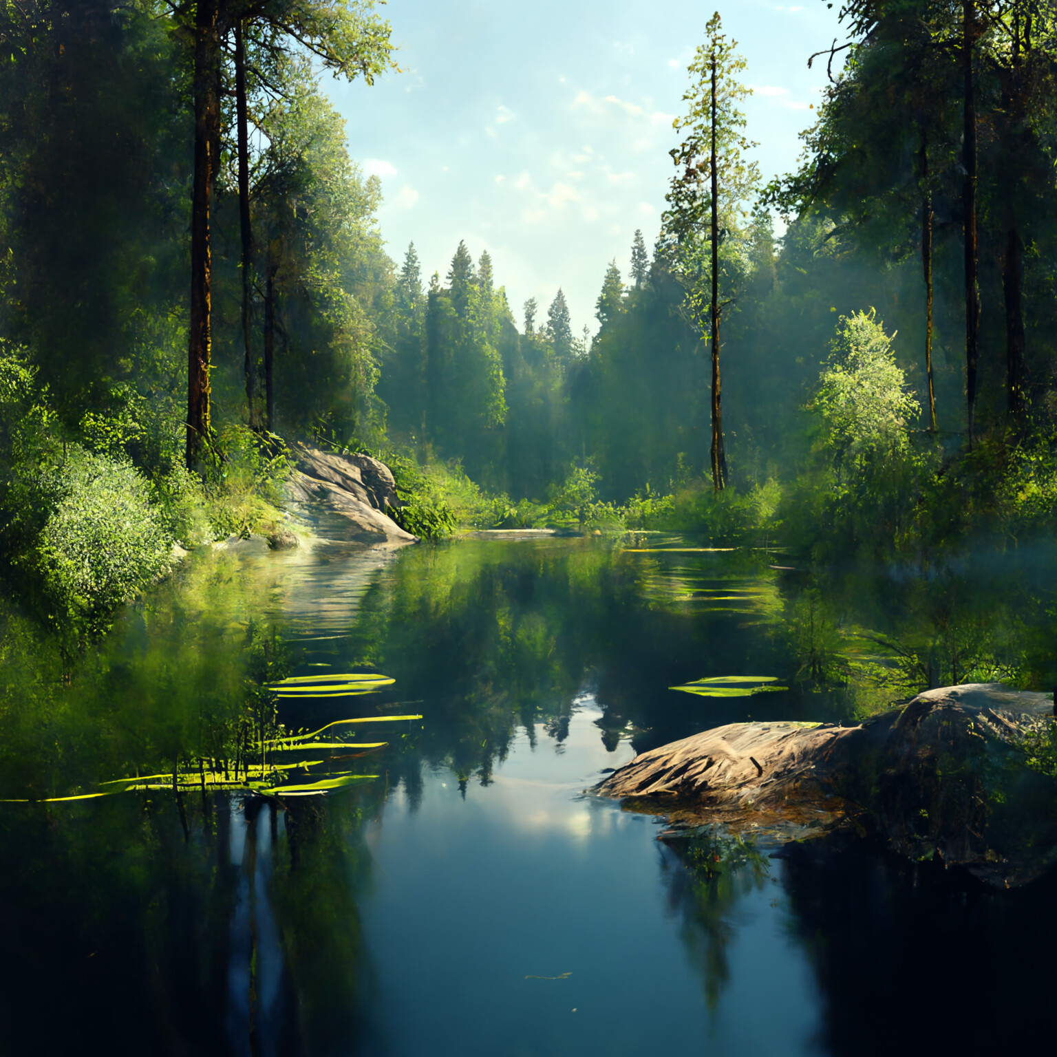 KENNETH BLUE - Into the Woods: A Stunning Portrait of a Lush, Verdant ...