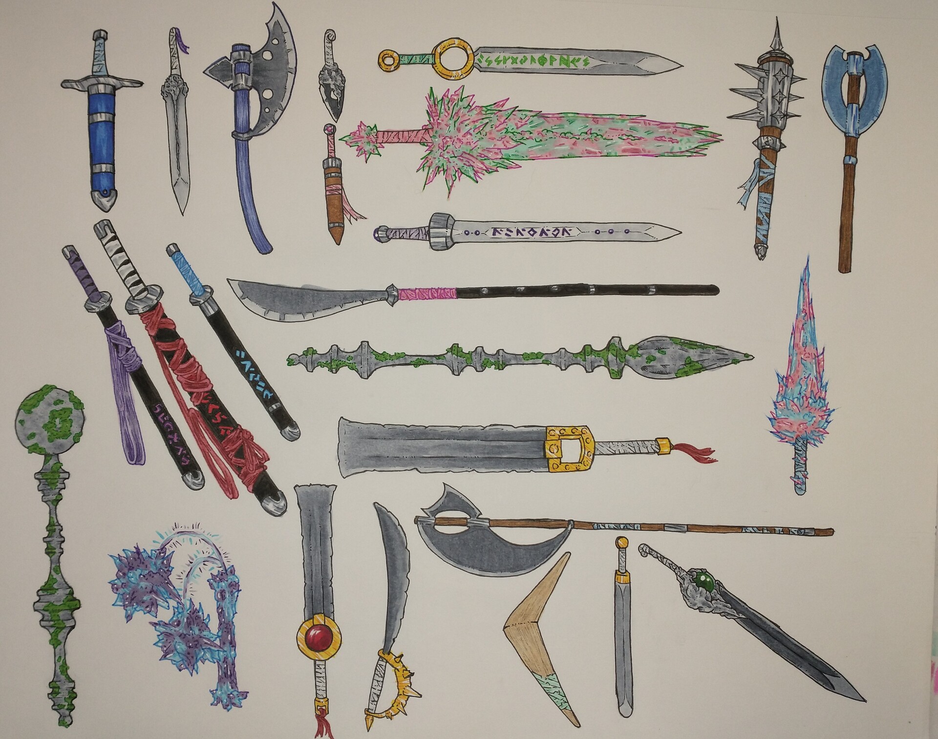 ArtStation - Swords and Stuff