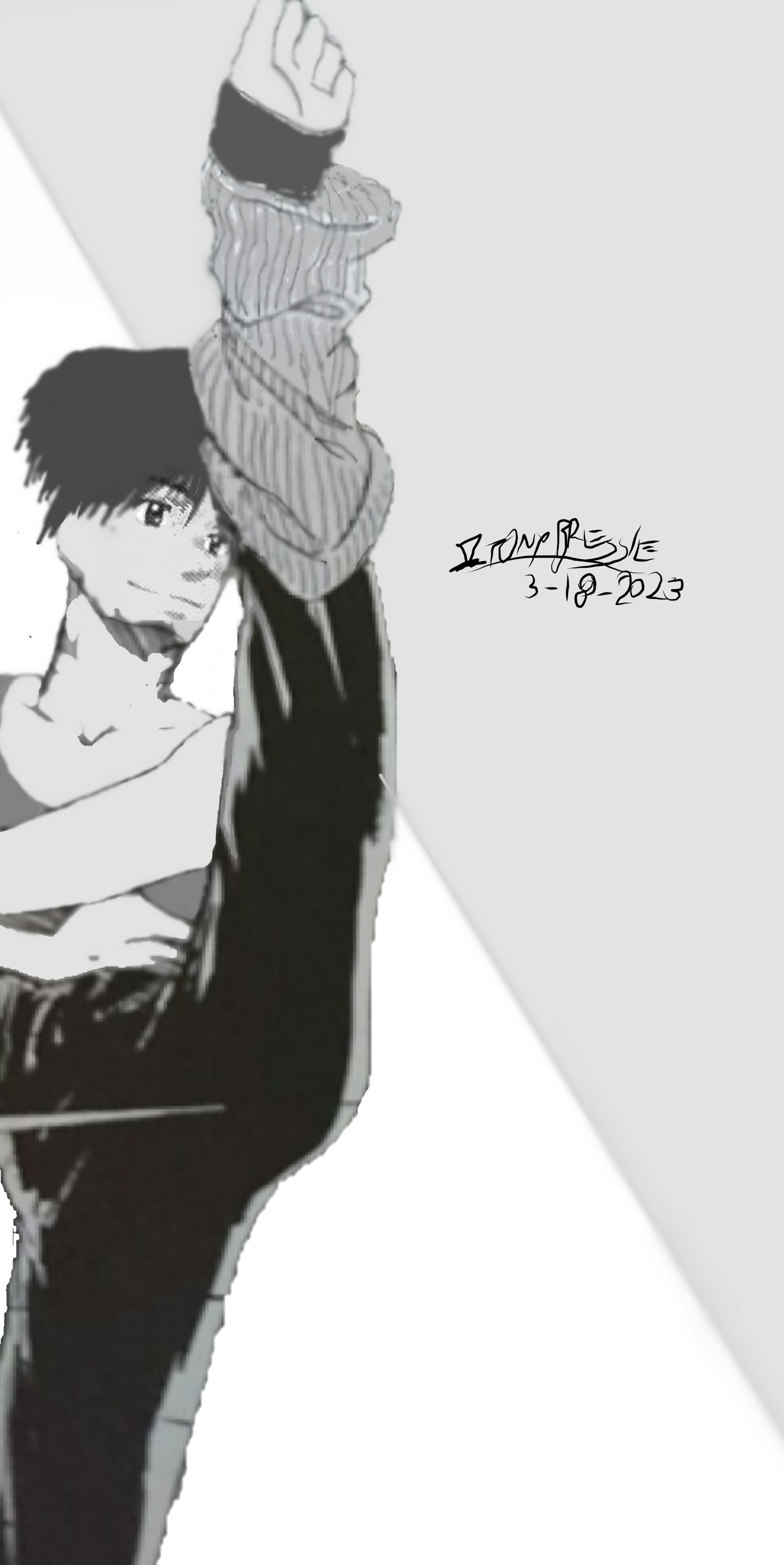 ArtStation - Ballerina waving "Hi" with his foot