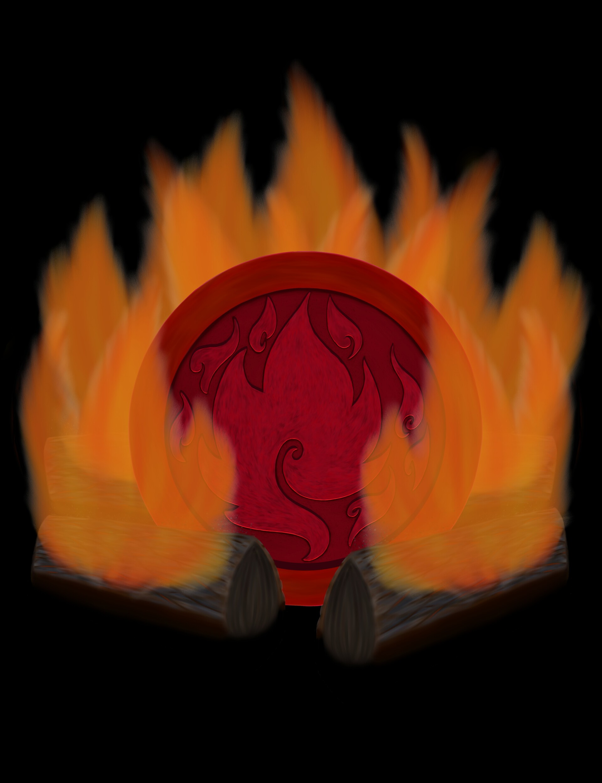 ArtStation - Fire Medallion