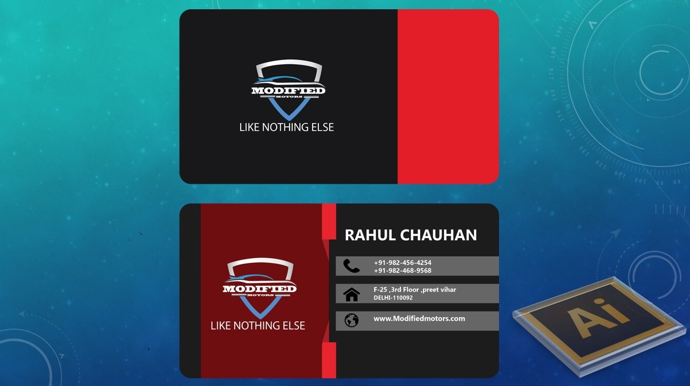 ArtStation - Visiting Card Design
