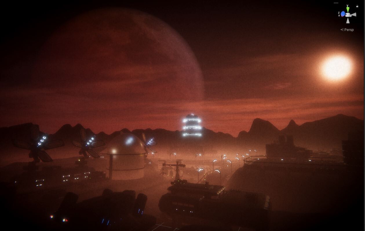 ArtStation - Otherworldly Settlement