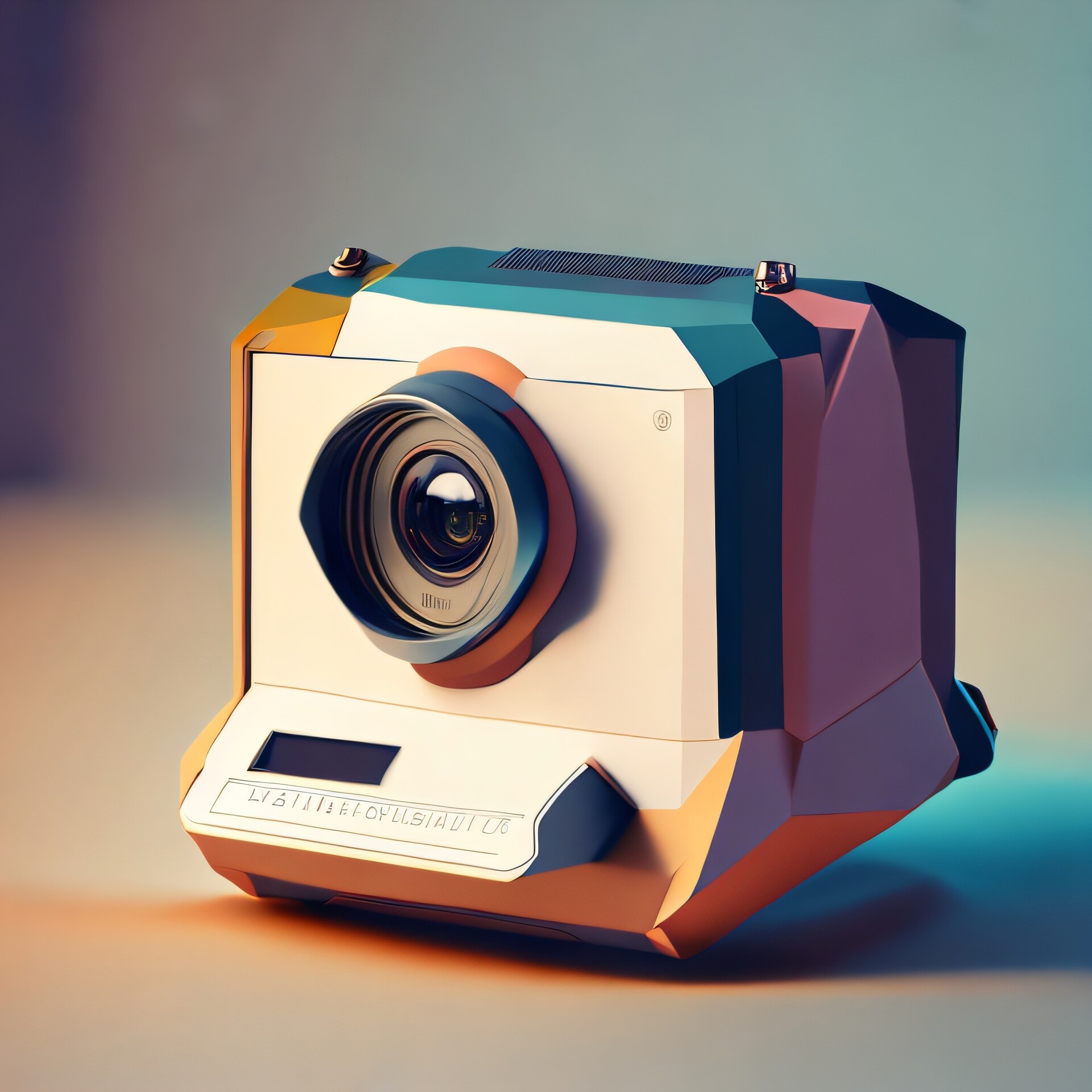 ArtStation - 3D camera art work