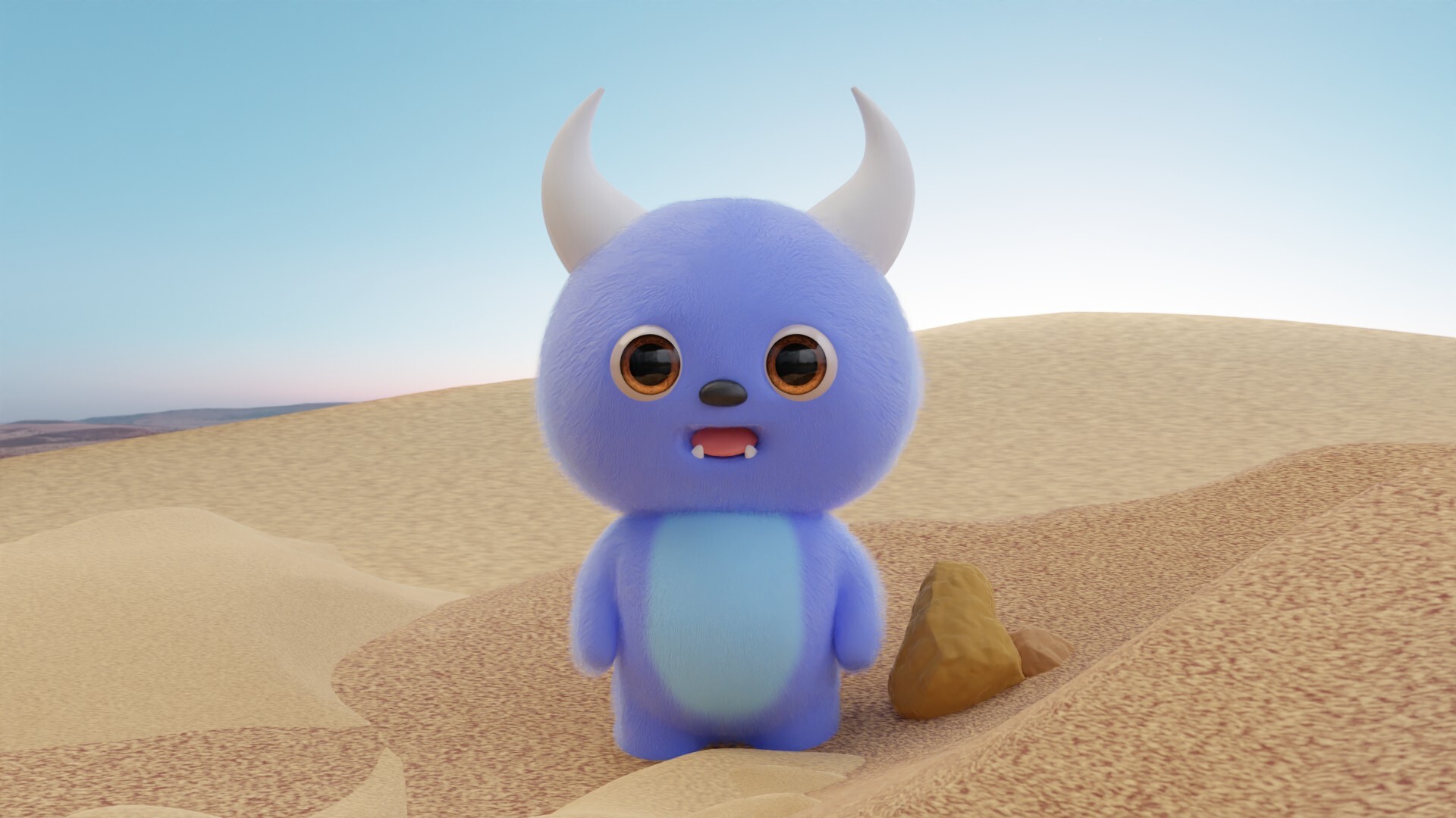 ArtStation - Tiny monster