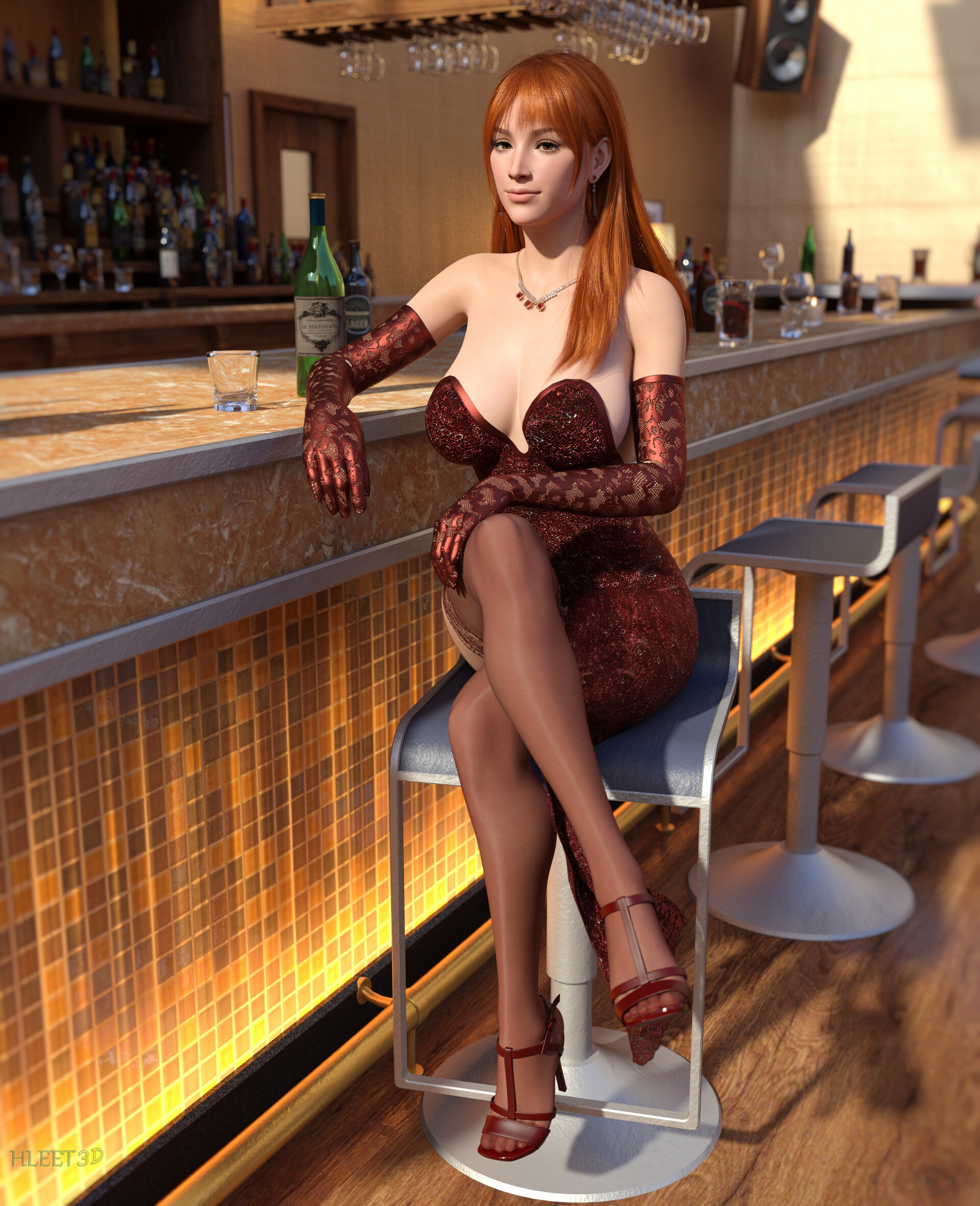 ArtStation - Waiting for her next client victim