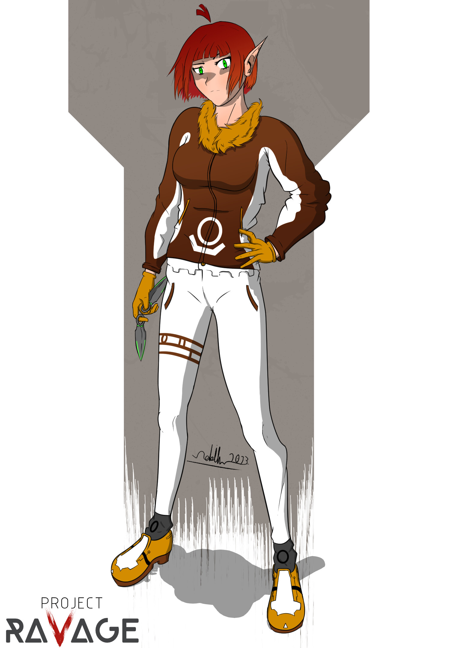 Nabil Azfar - Elf OC Character Concept