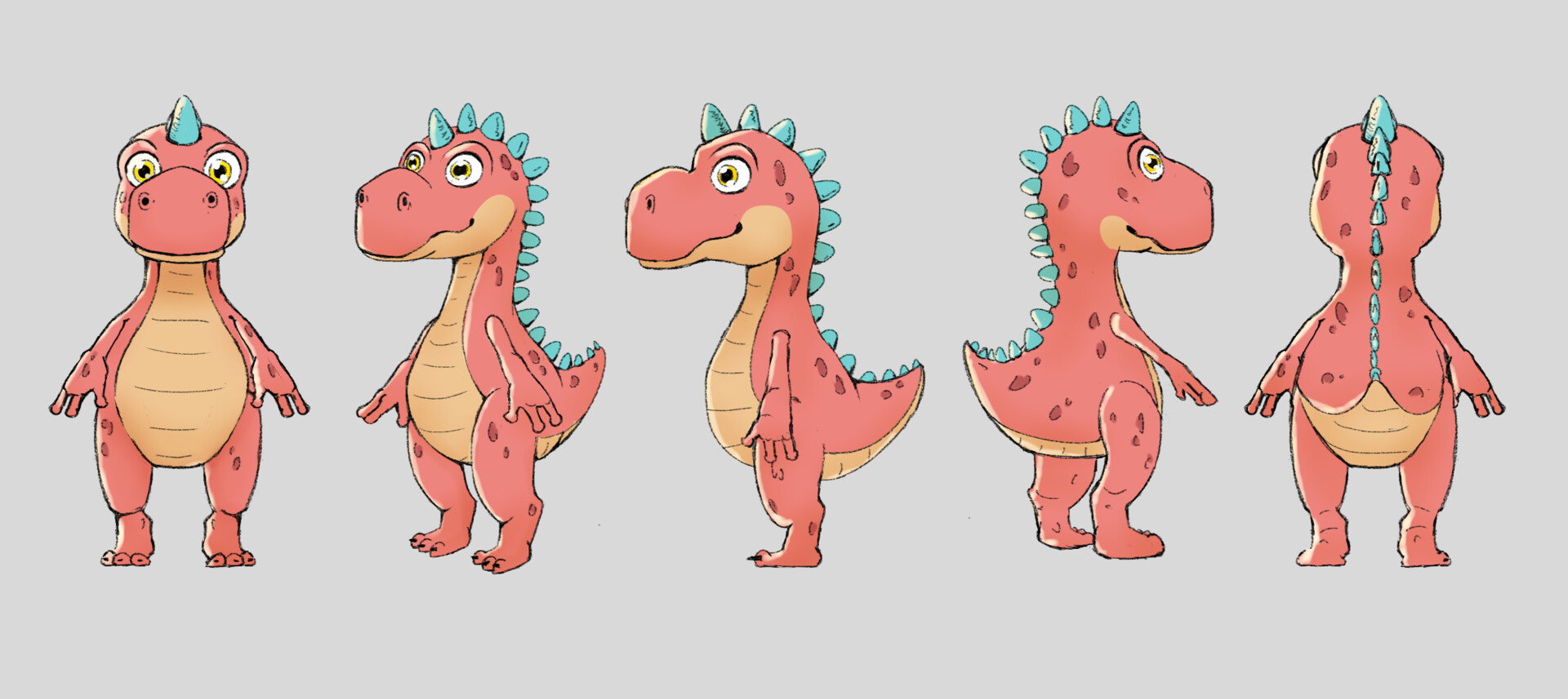 ArtStation - Dinosaur concept art for WhizKid Games!