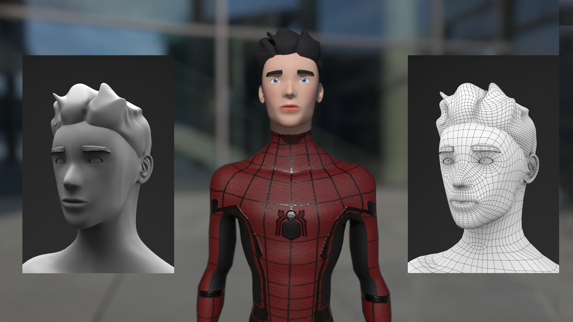 ArtStation - Spider-man stylized