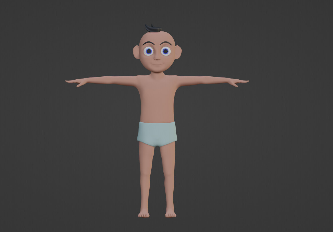 ArtStation - cartoon character bunty