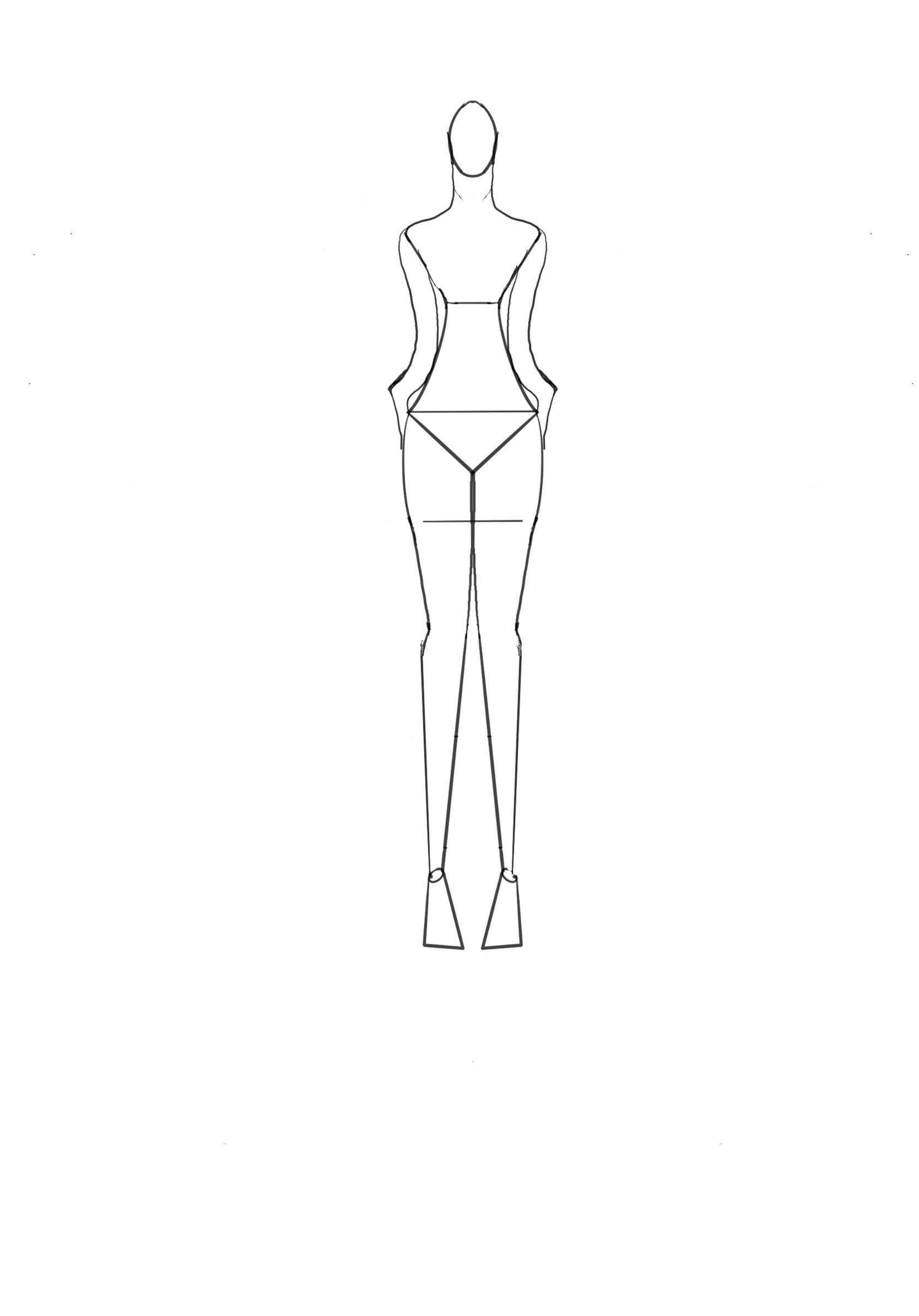 mannequin template procreate