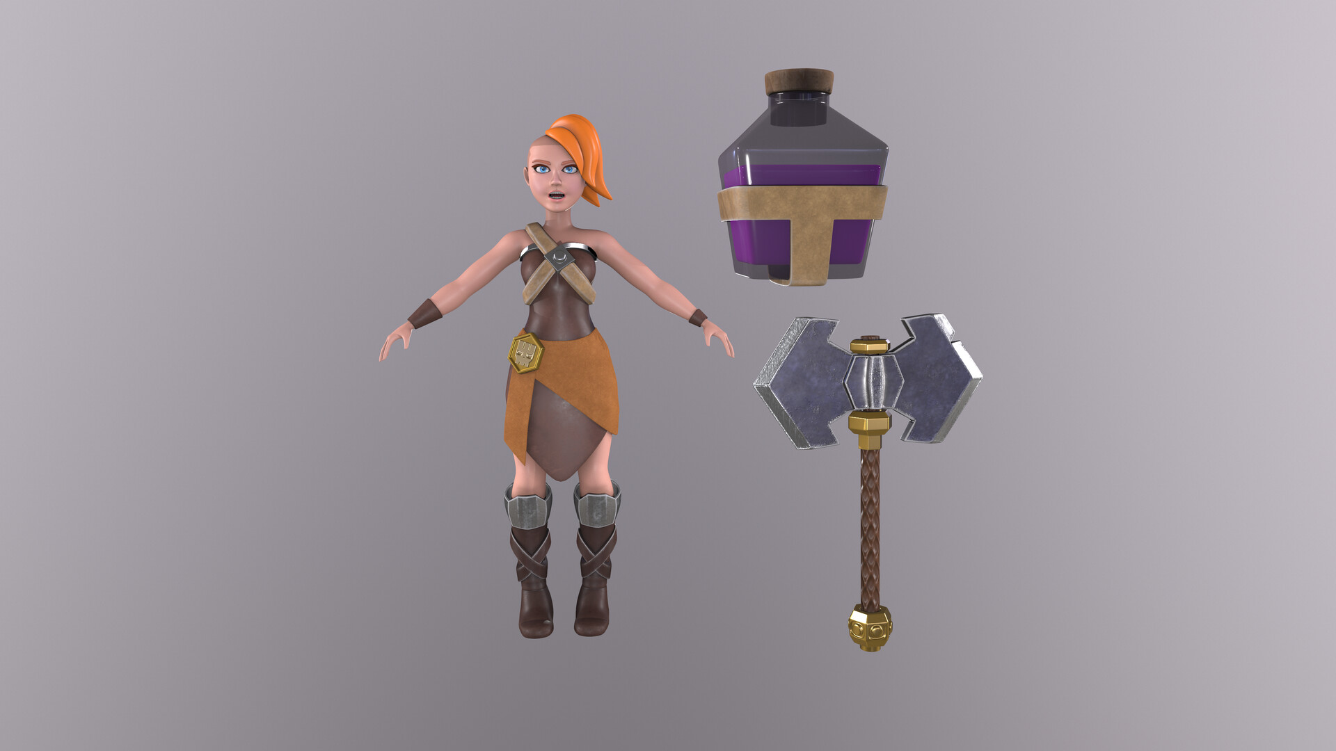 Clash Of Clans Valkyrie Costume