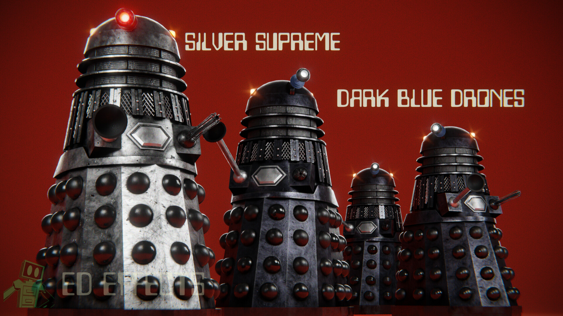 ArtStation - Customised Daleks
