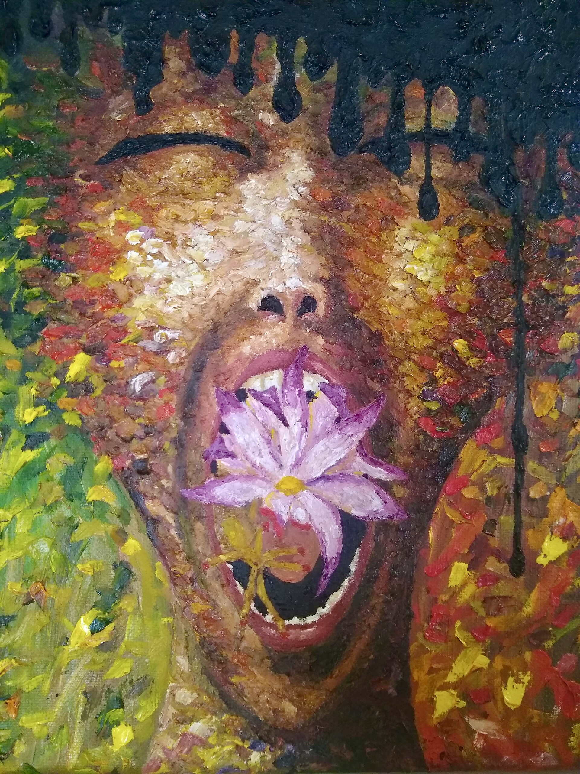 ArtStation - Choking on this 'inner peace'