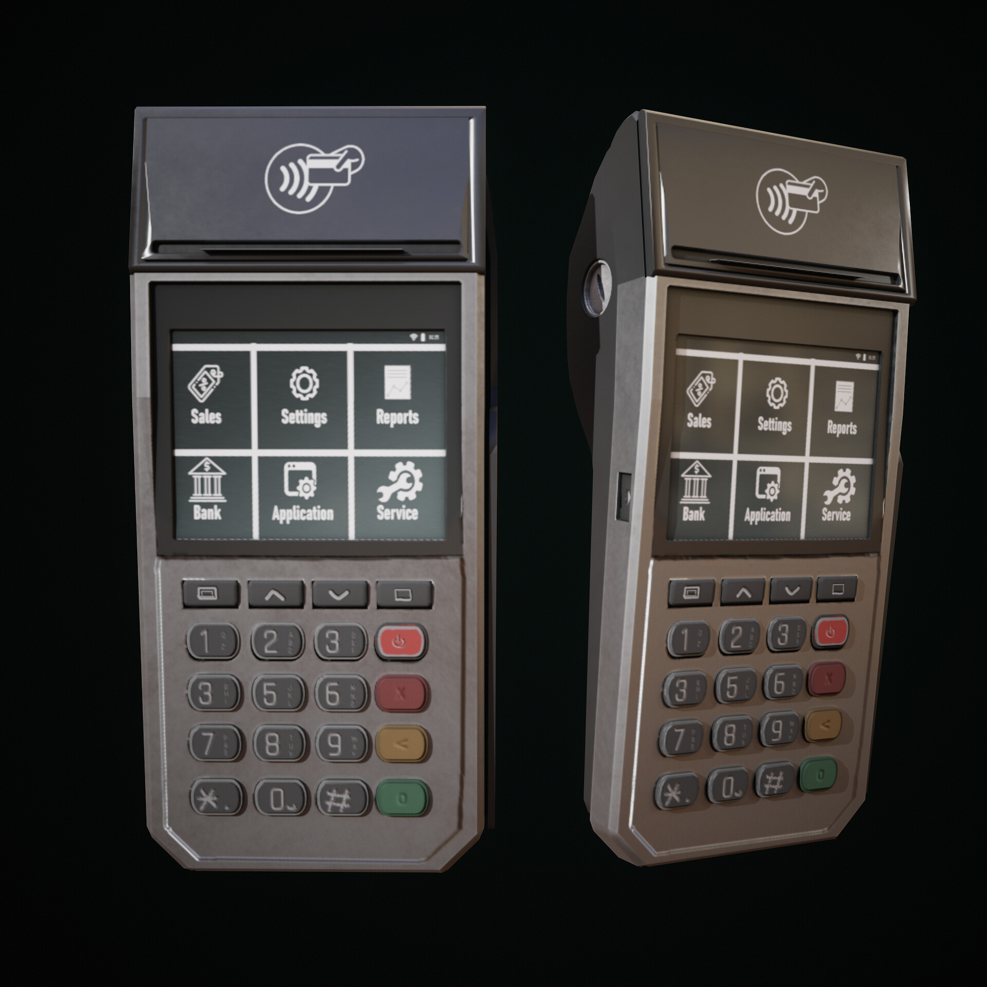 ArtStation - Payment terminal model