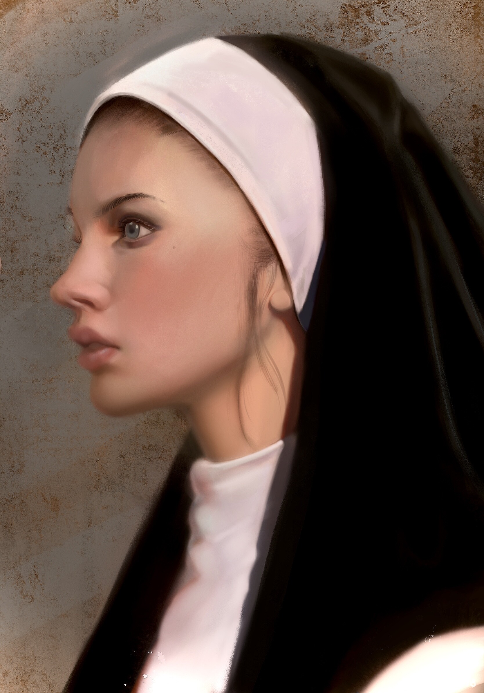 ArtStation - Nun