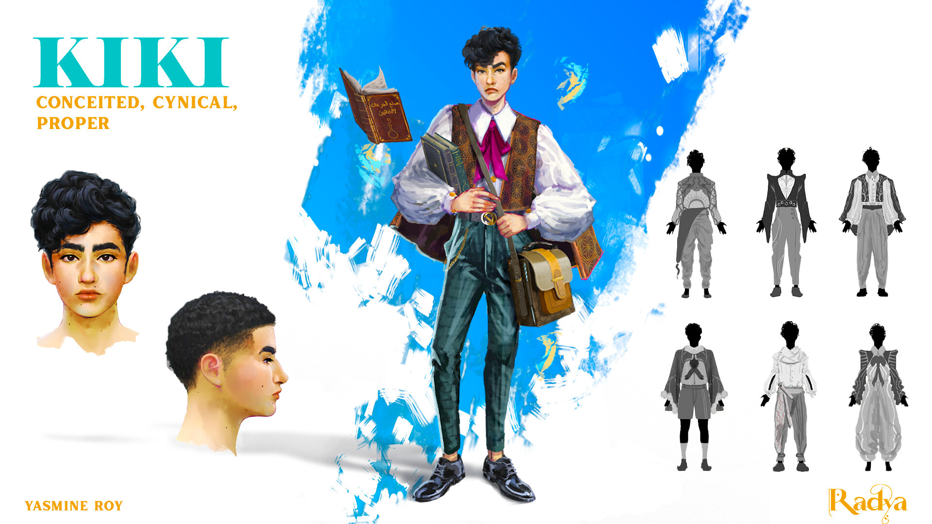 Yasmine Roy - Radya - Kiki Character Design