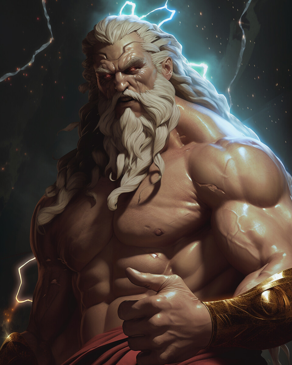 ArtStation - Thundering Zeus