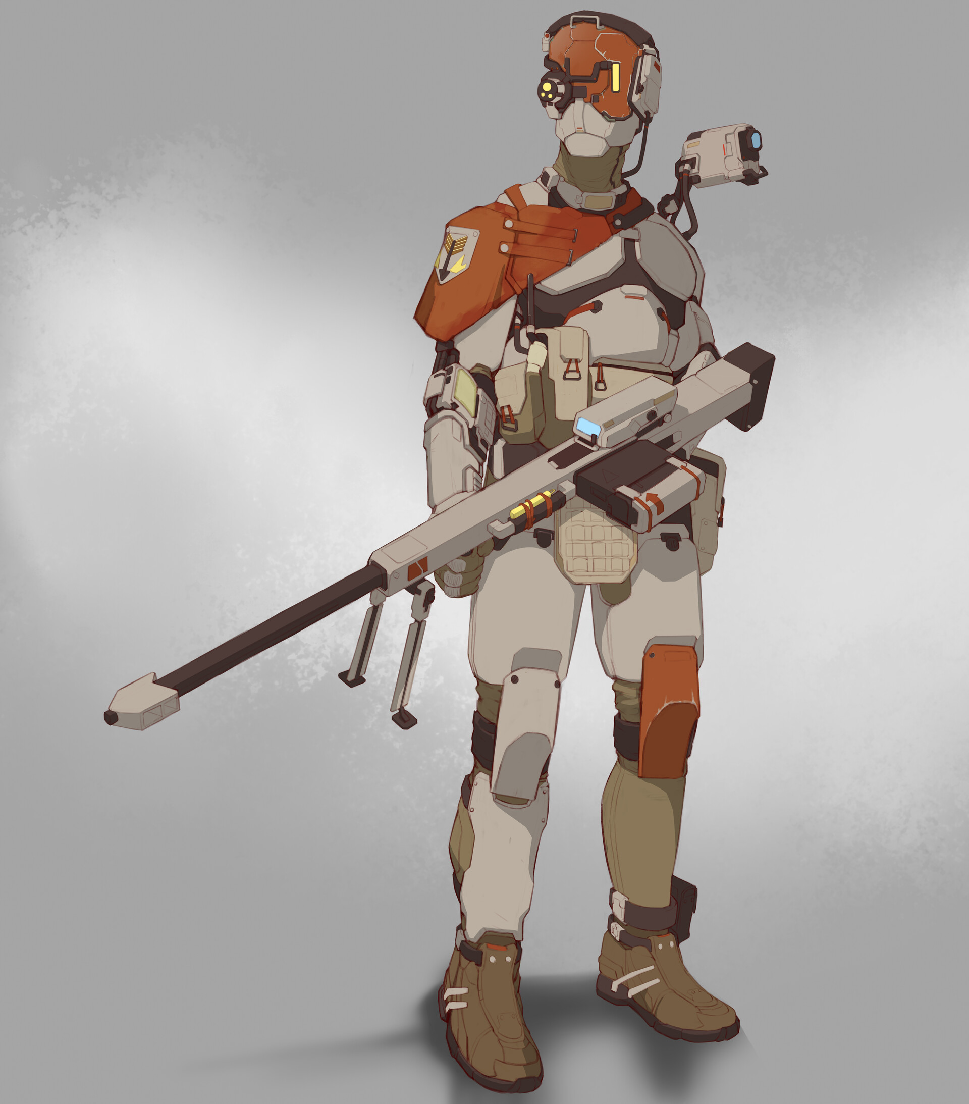 ArtStation - 太空海盗狙击手 Space Pirate Sniper