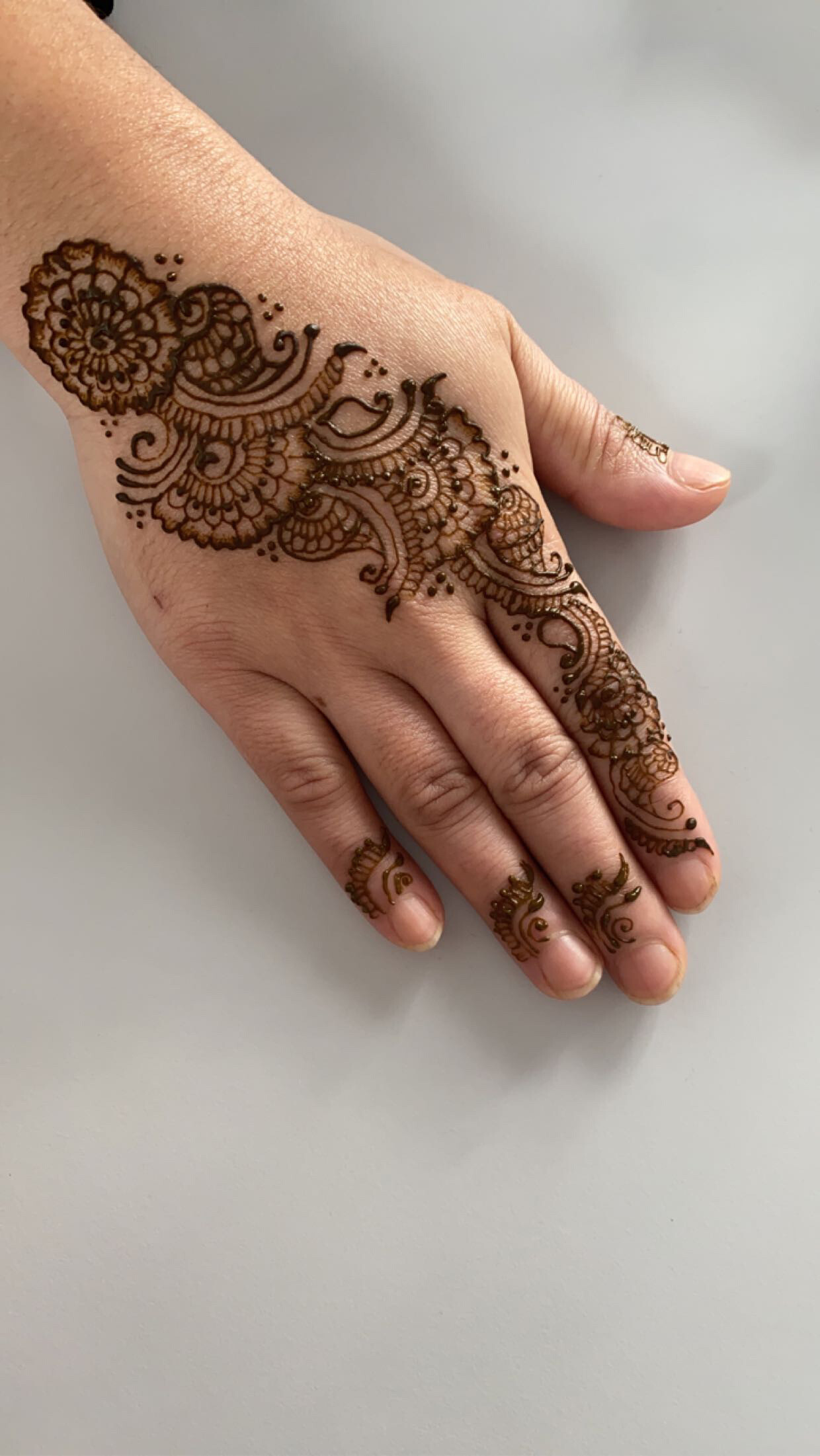 ArtStation - Adult simple henna