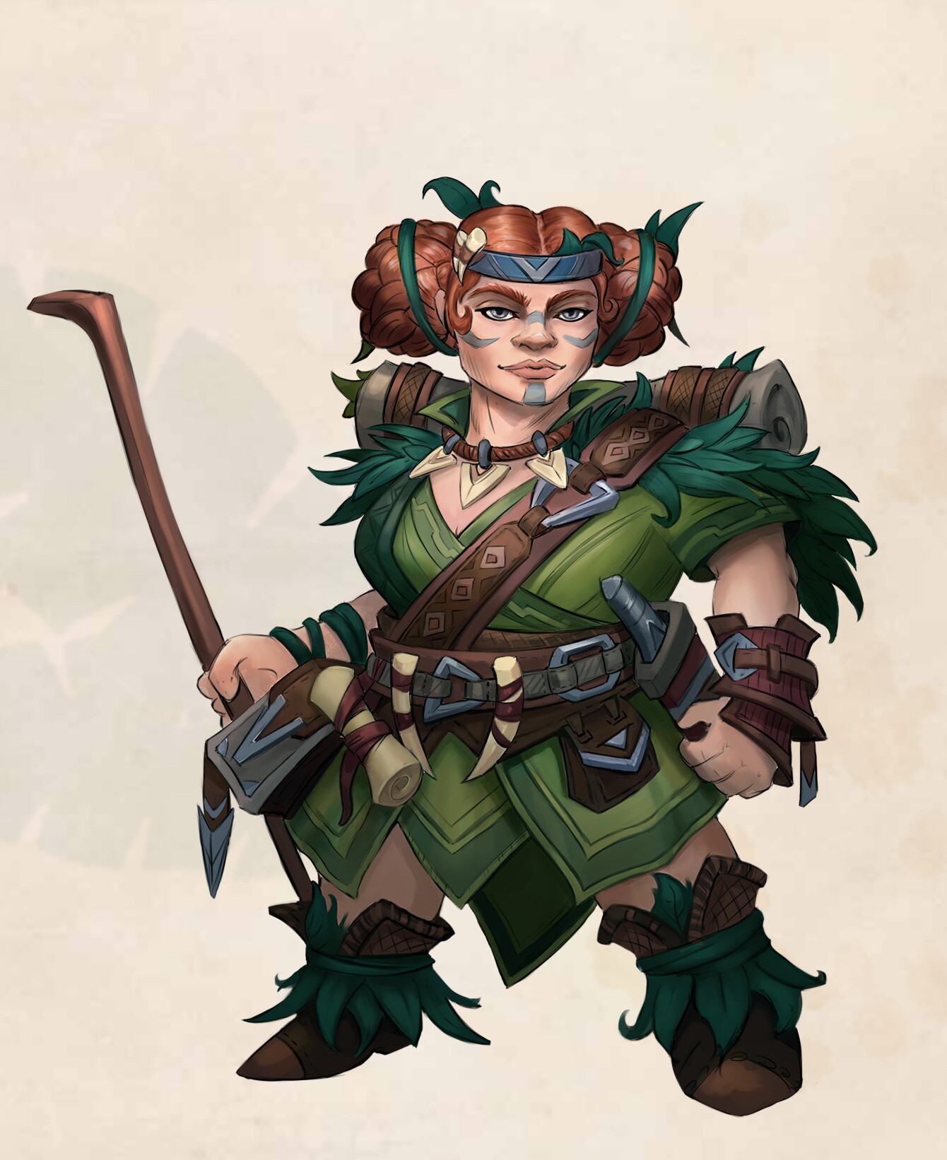 ArtStation - NPC Jungle guide