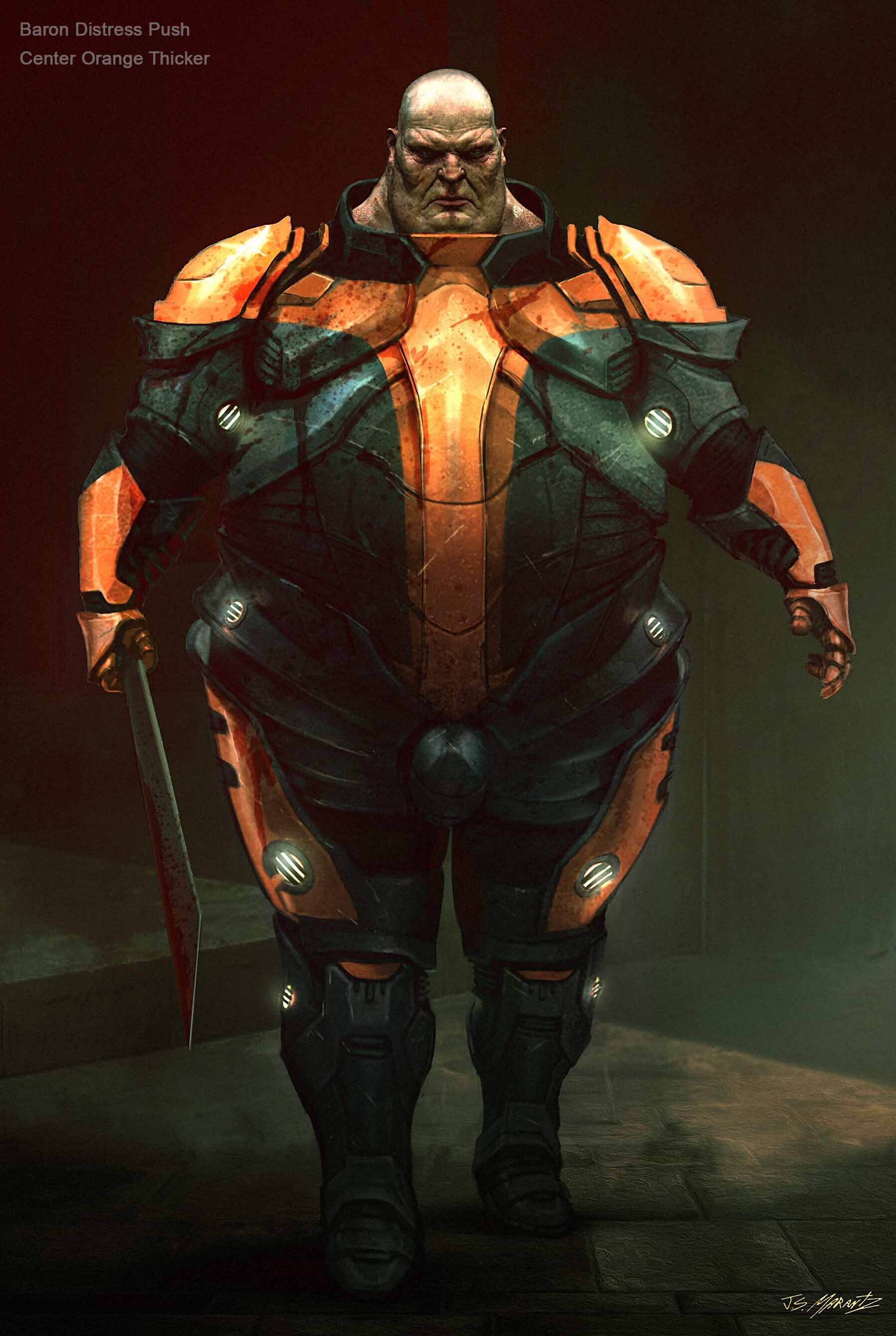 Jerad S. Marantz - DUNE: Early Baron Harkonnen Armor